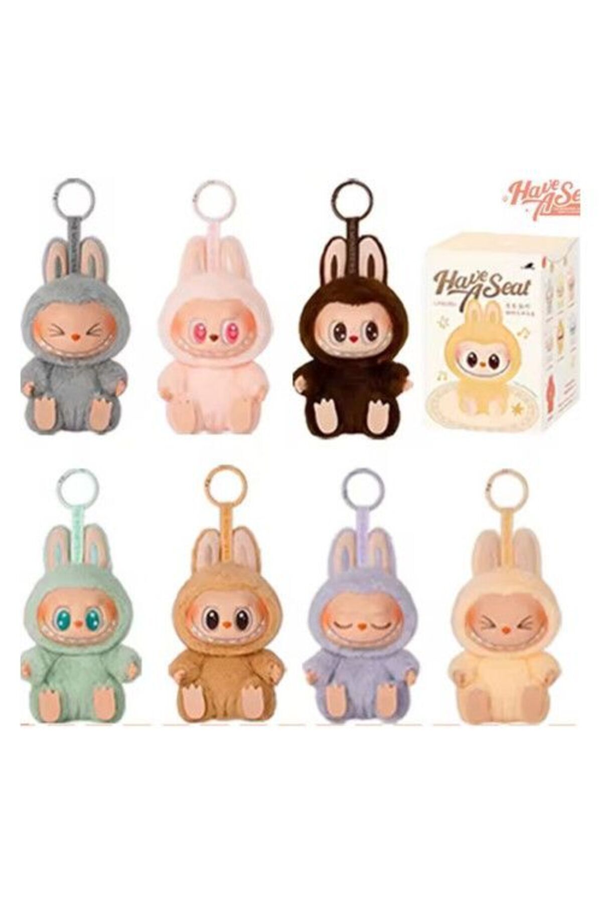 Popit Toys Labubu Have A Seat 2025 – Sürpriz Kutulu Renkli Figür (Renk ...