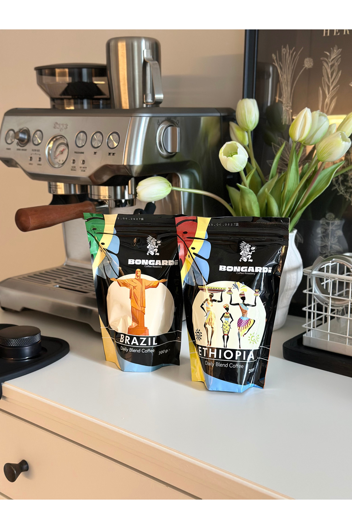 Bongardi Coffee 2x200g Brezilya Etiyopya Yöresel Blend Kahve Seti ...