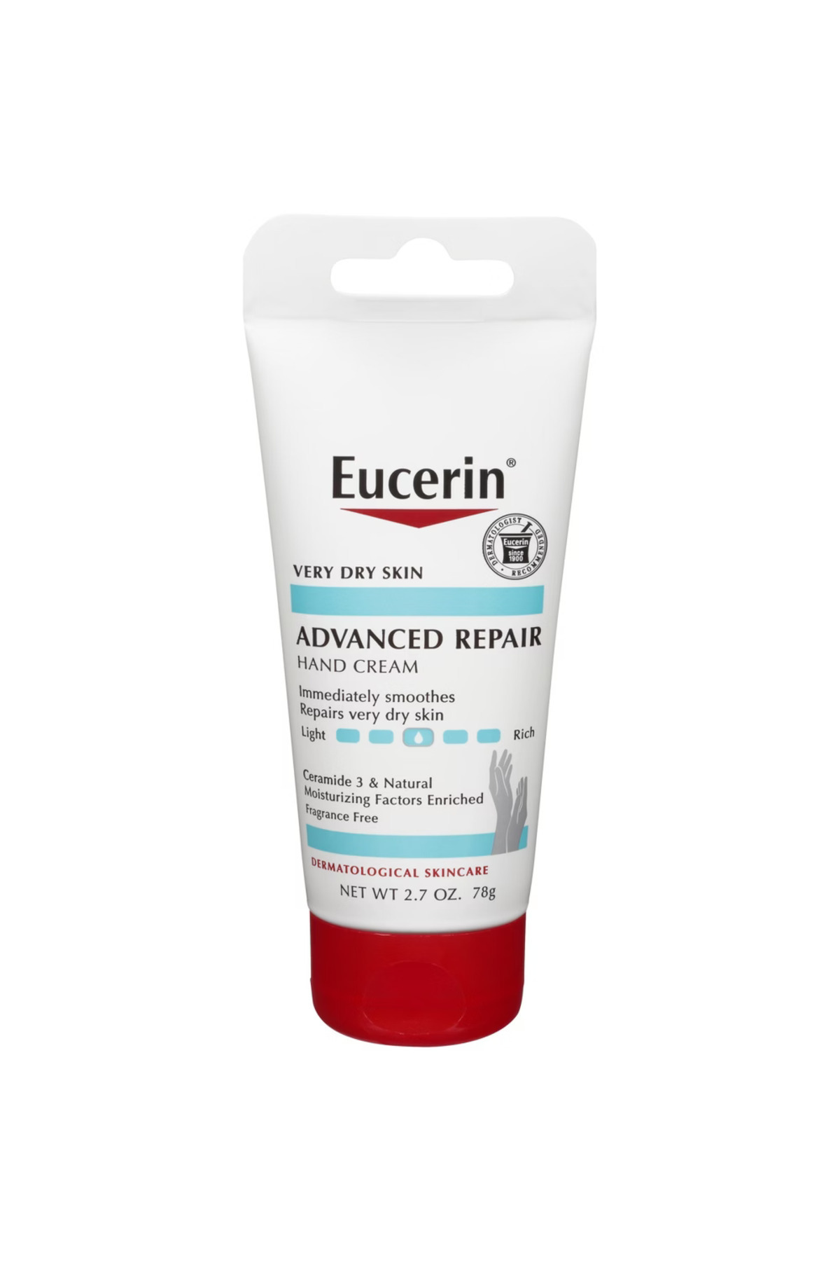 Eucerin ADVANCED REPAIR CREAM EXTRA ENRICHED HAND CREAM CHECK-OUT TUBE ...