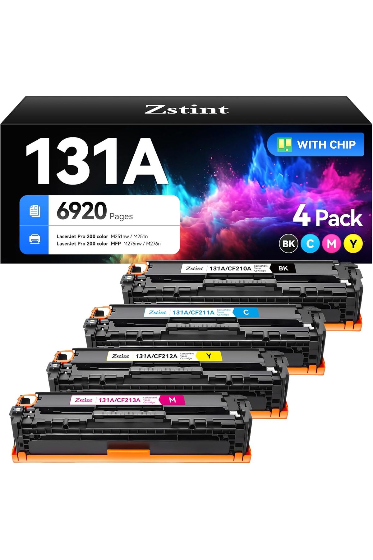 HP LaserJet Pro 200 color MFP M276nw M251nw M251n M276n Printer Ink ...