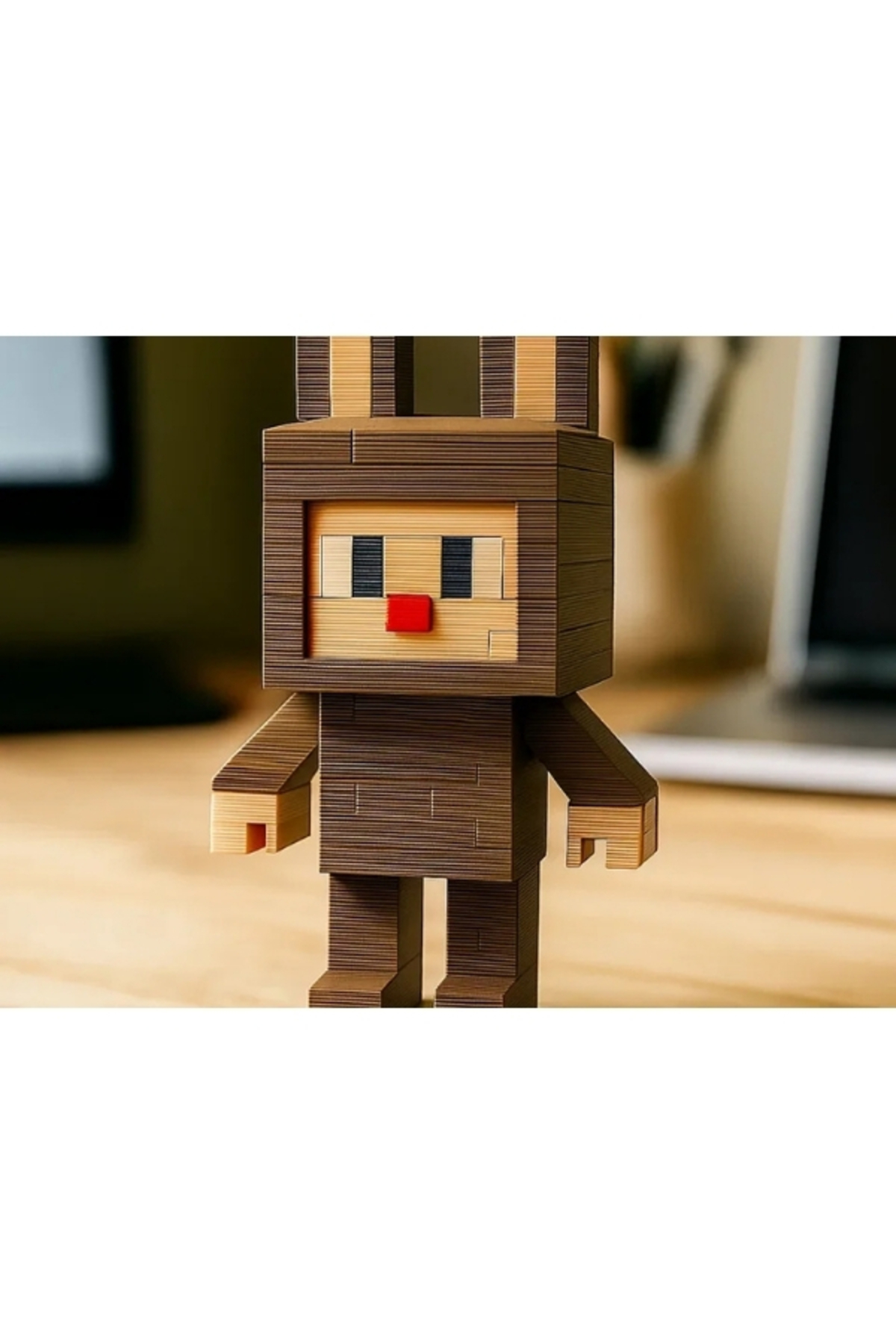FLEXIS WE MAKE IT POSSIBLE FOR YOU Labubu Tasarımlı Minecraft Figürü ...