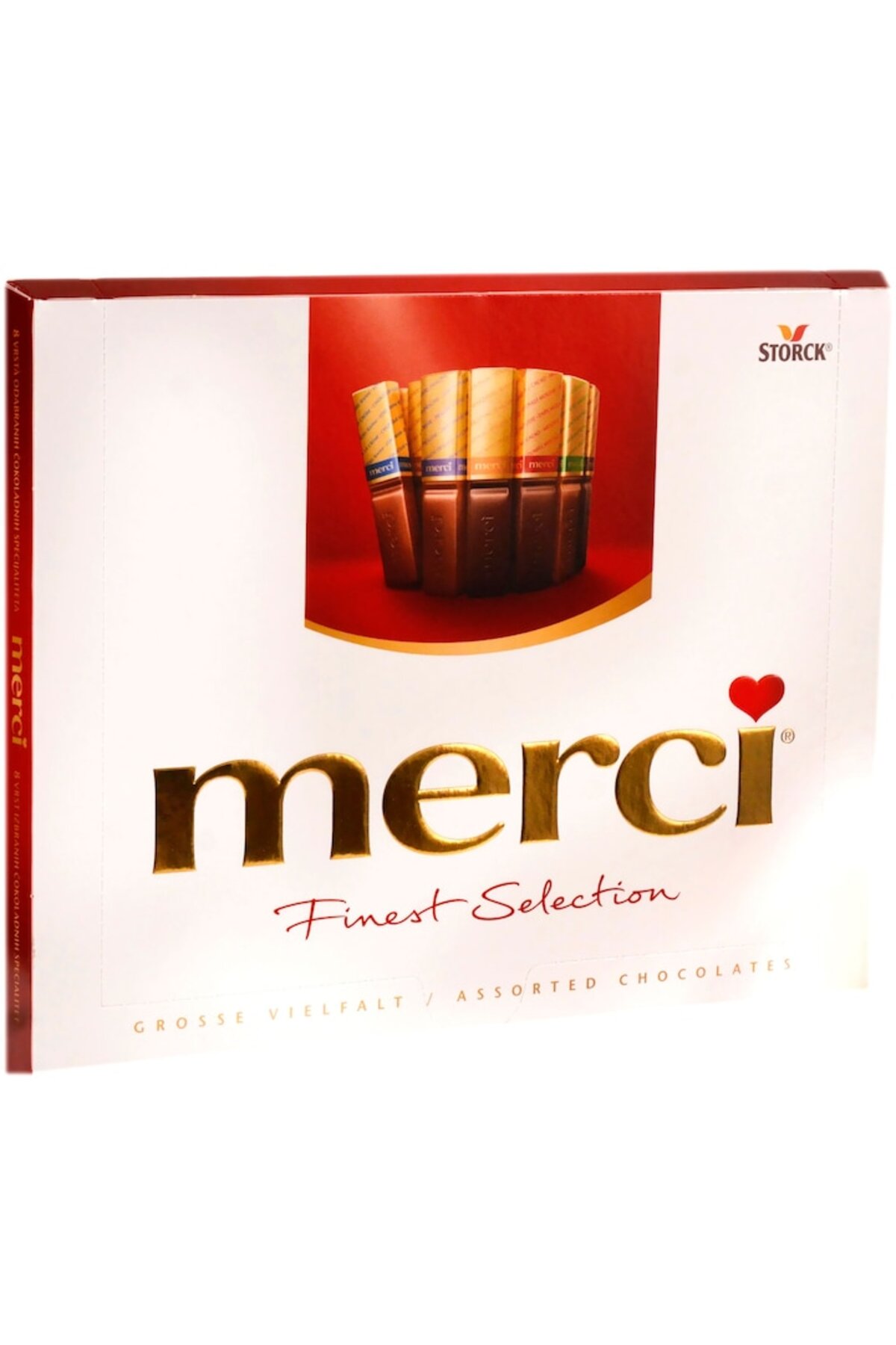 OEM Assorted red Merci chocolate candies, 250 gr.- Trendyol