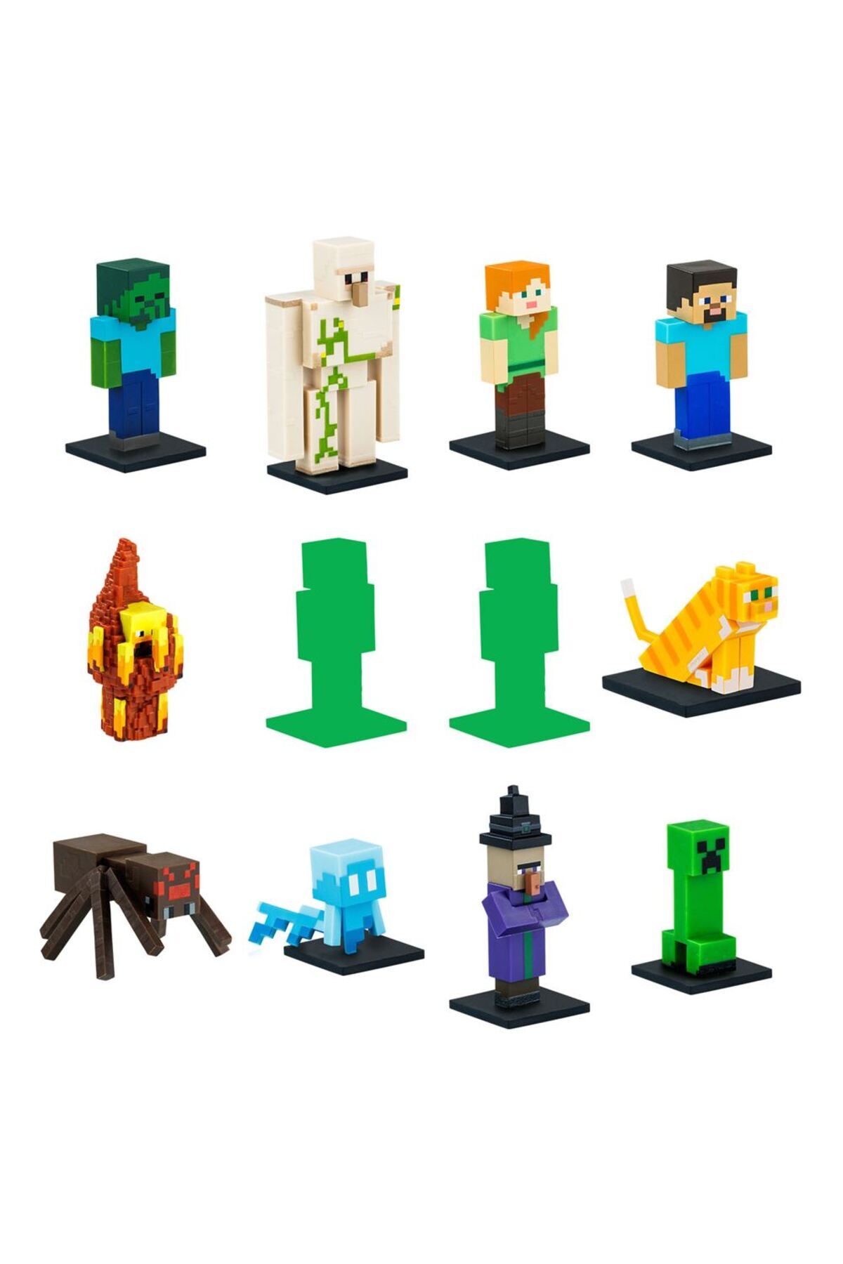 PMI Minecraft 3D Figür Toppeez 12'li Delüks Set Model 2 - Fiyatı, Yorumları