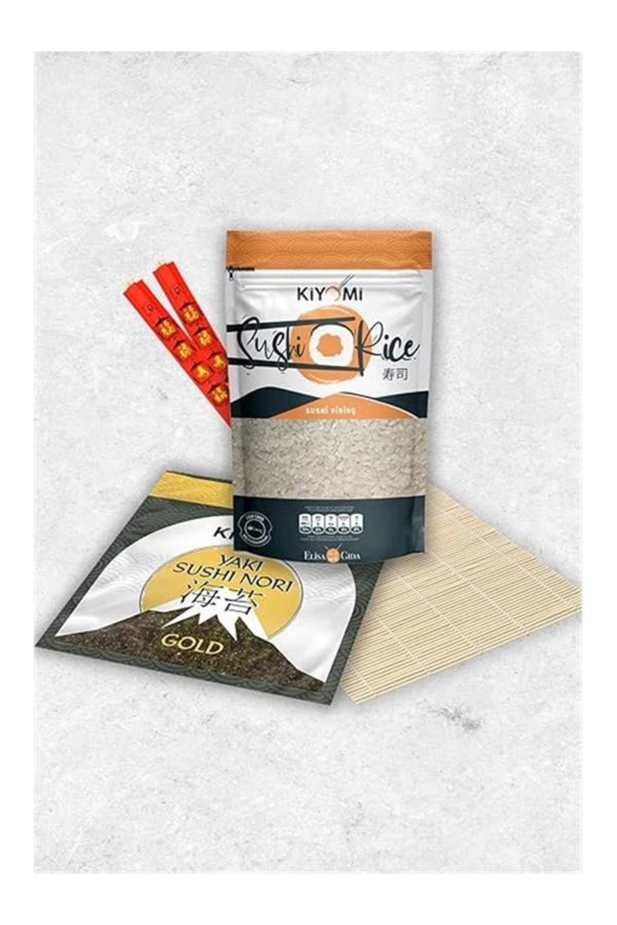 ulupazarlama Mini Sushi Set | 5 Farklı Ürünü | Sushi Pirinci, Organik ...