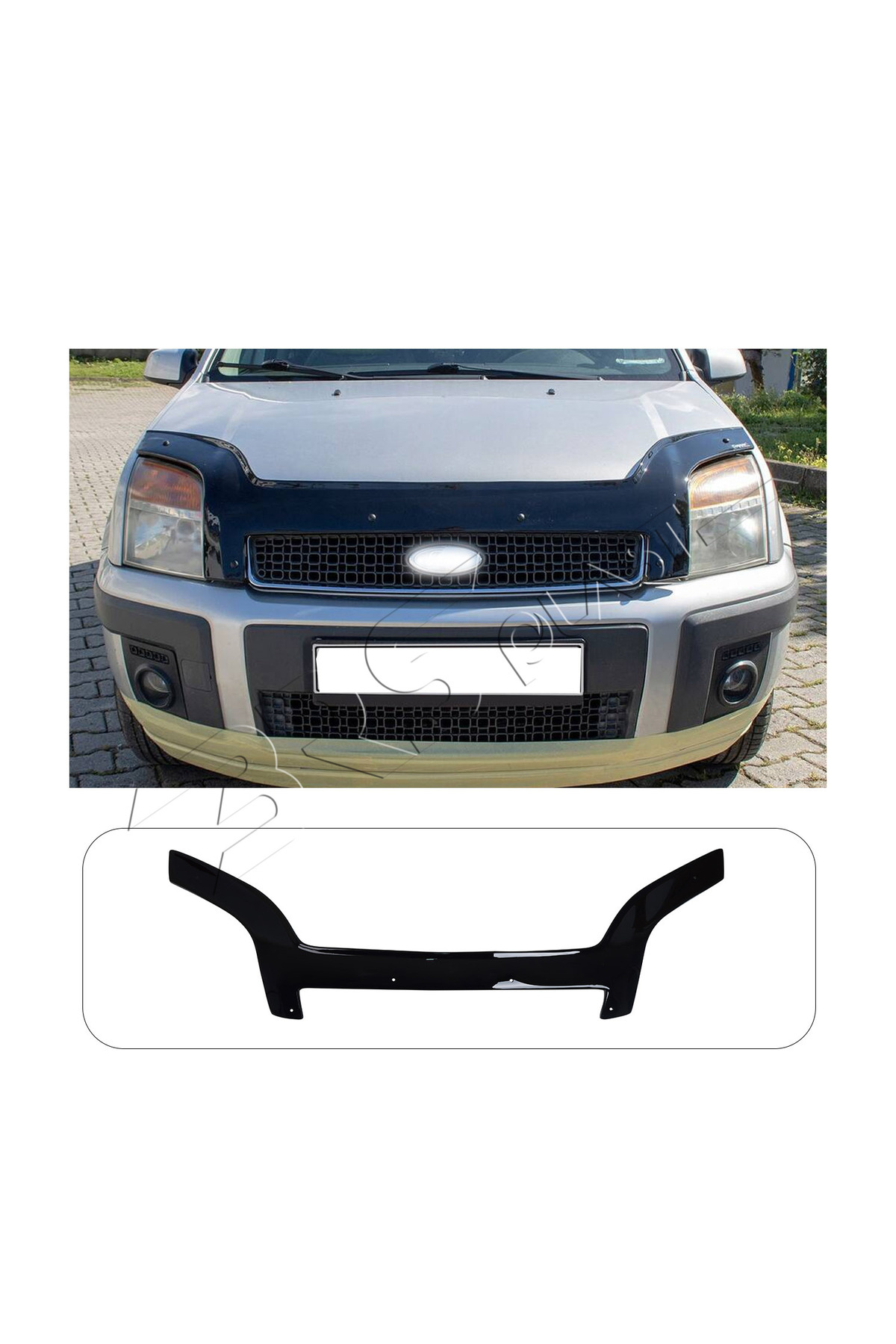 BRSPLAST Ford Fusion Uyumlu 2002 Ve Üzeri Abs Piano Black Kaput ...