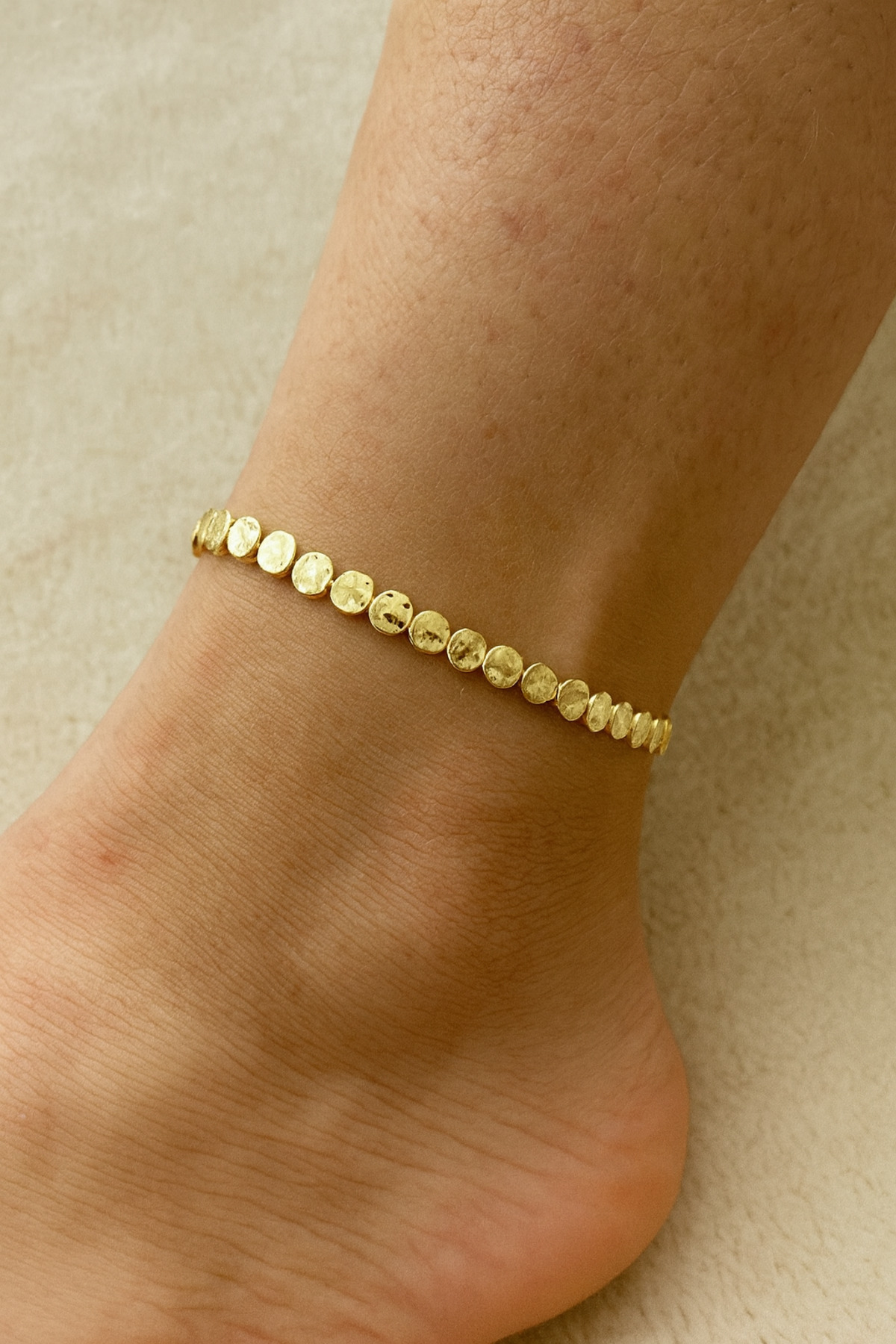 SEZİNİN TAKI DÜKKANI Ezme plaka model halhal - Fiyatı, Yorumları