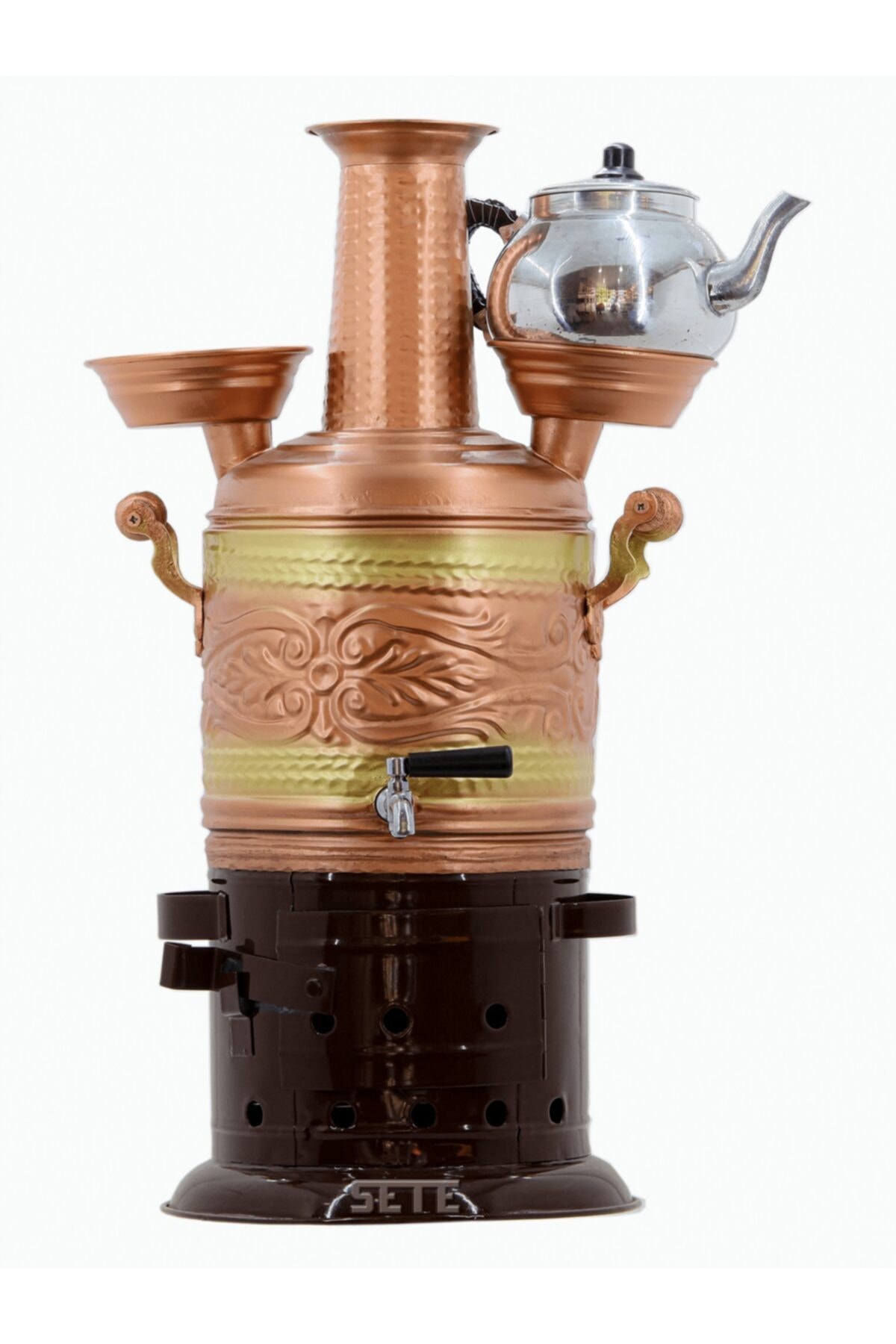 Sete Samovar with Wood - Trendyol