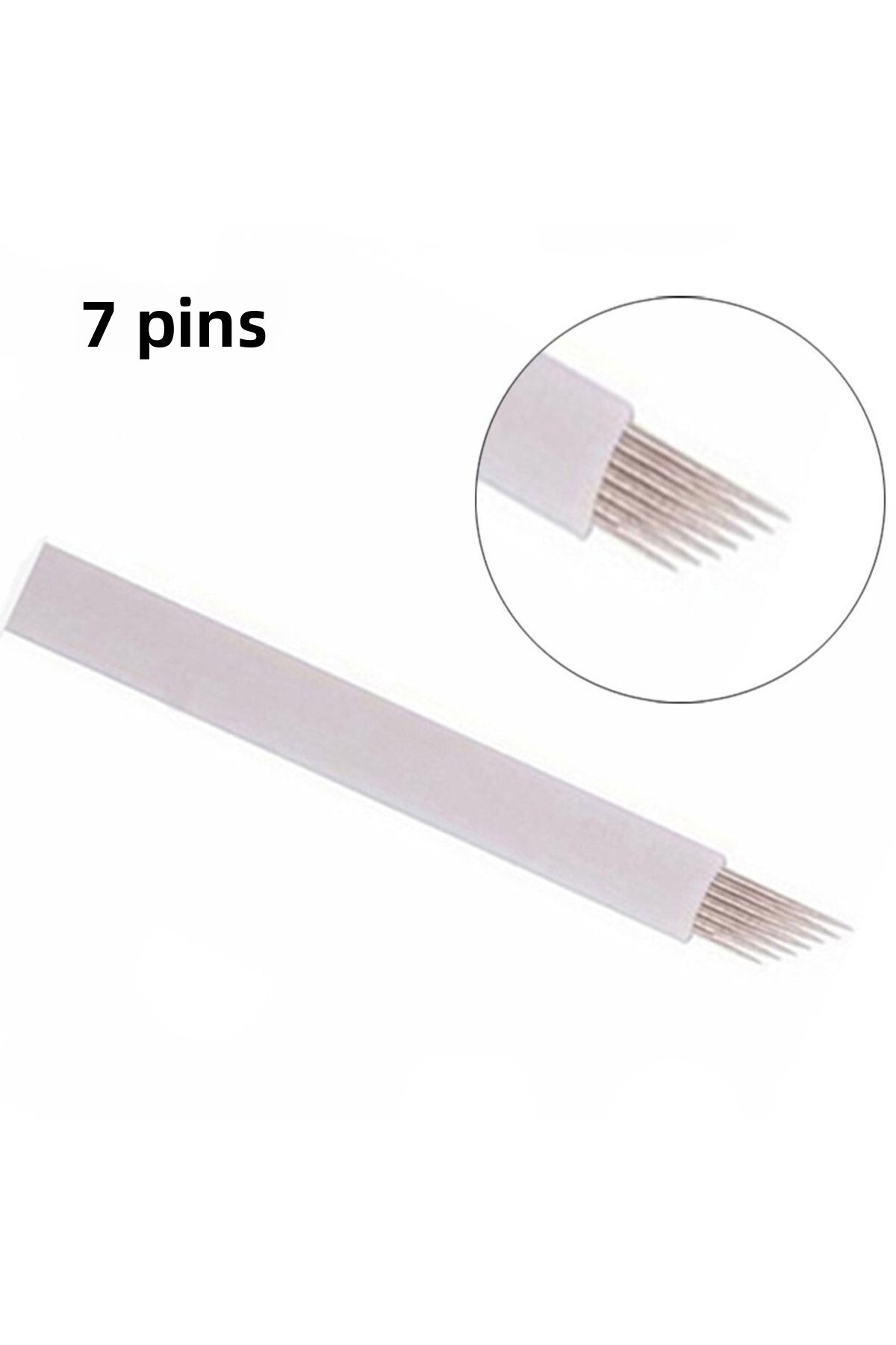 XLINETATTOO 5 Pieces 7 Pin Permanent Makeup - Microblading Needle- Trendyol