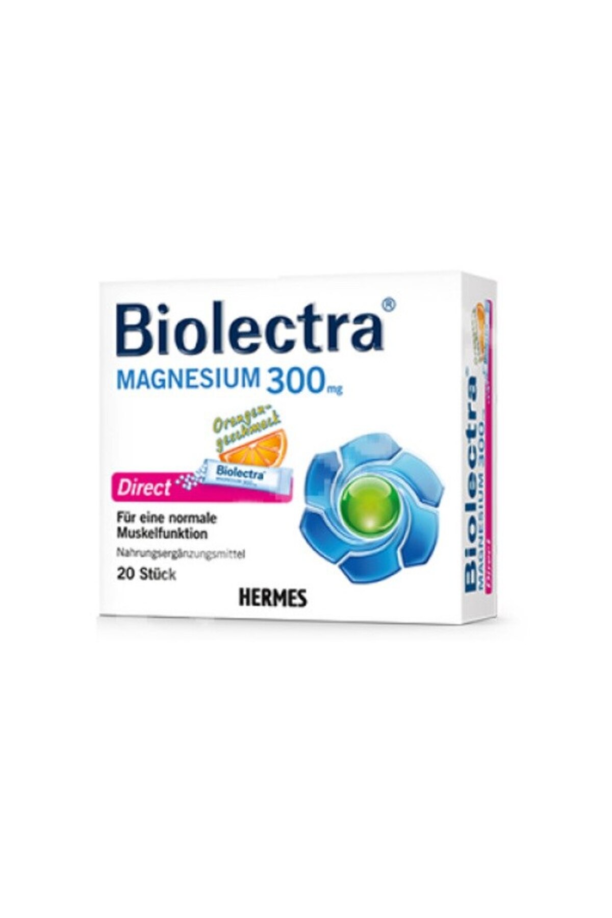 vedra Biolectra Magnesium Direct cu aromă de portocală 300mg Magneziu ...