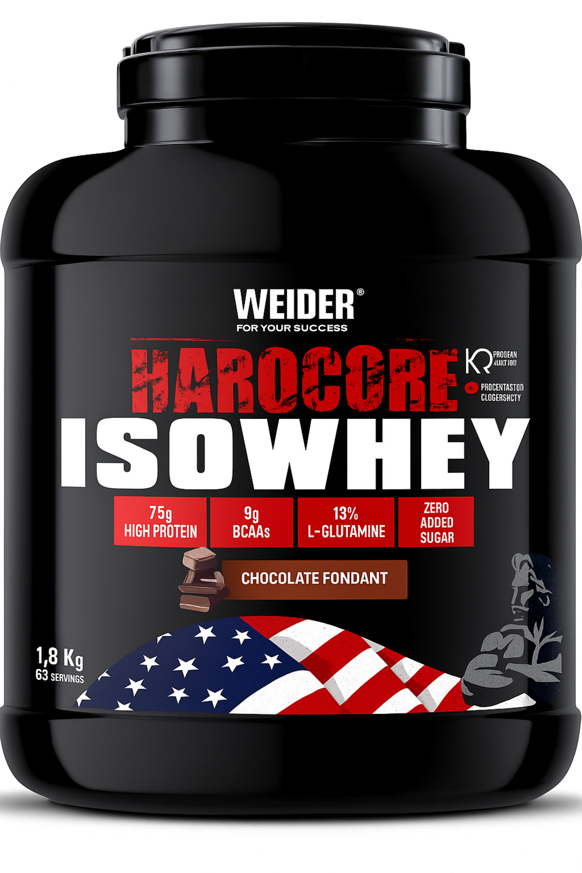 Weider Hardcore İsoWhey(İzole) Protein Tozu (Digestive Enzymes) 1.8 Kg ...