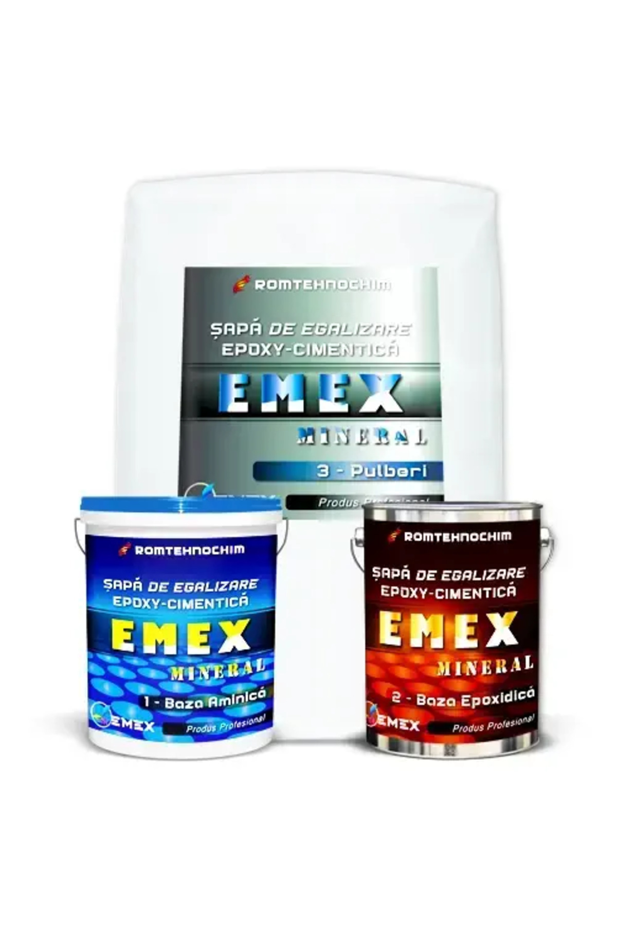 Emex Συσκευασία εποξειδικής τσιμεντοκονίας “Emex Mineral” - Γκρι ...