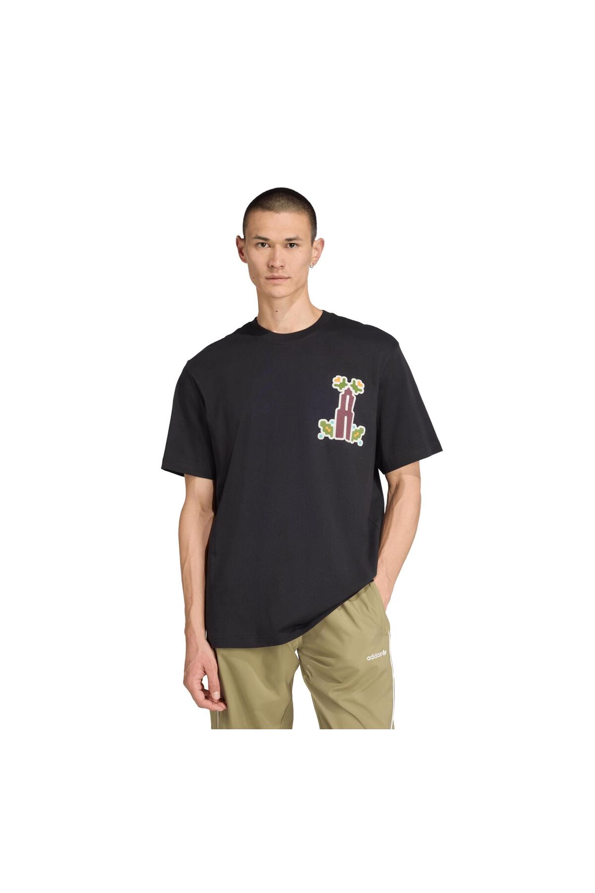 adidas JY2974-E Monogram Lo Tee Erkek T-Shirt Siyah - Fiyatı, Yorumları