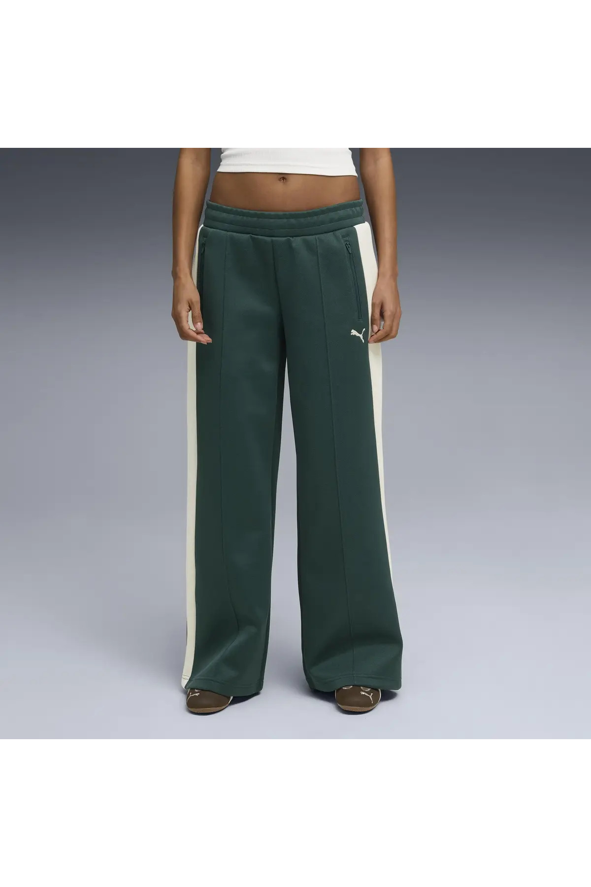 Puma T7 Low Rise Track Pants Yeşil Kadın Eşofman Altı - Fiyatı, Yorumları