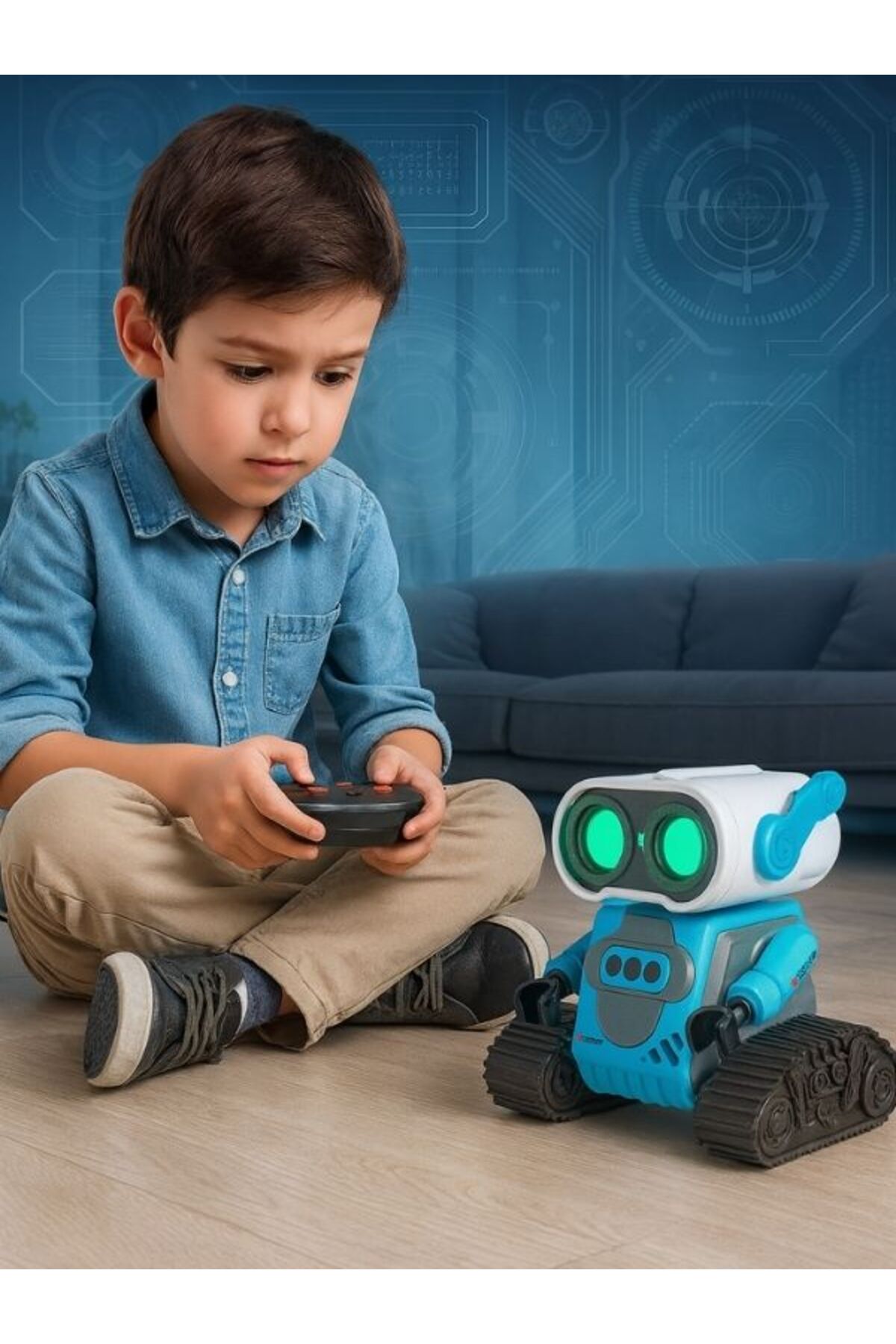 NUNU Akıllı Hareket Sensörlü RC Robot | Uzaktan Kumandalı & El Hareketi ...