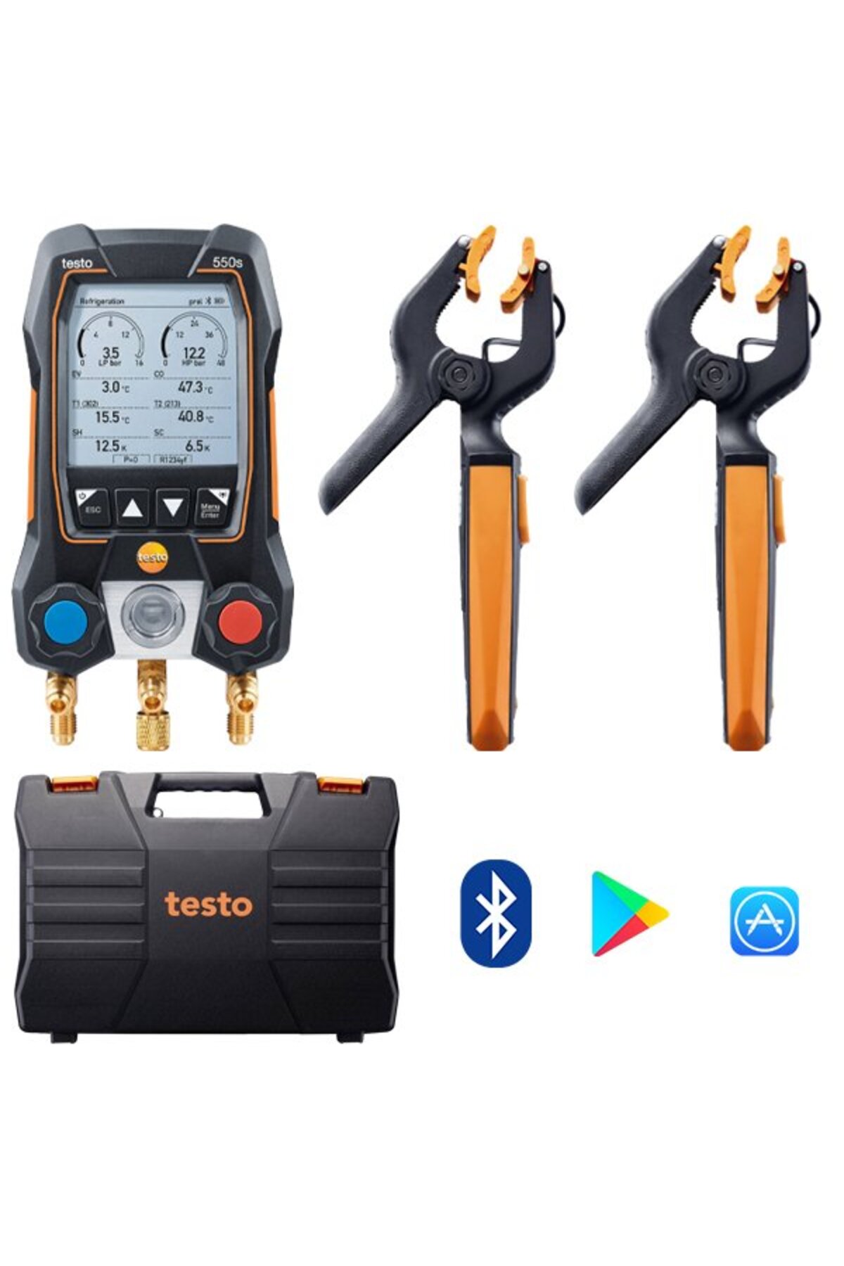 AVRASYA Testo 550S Akıllı Dijital Manifold Seti - Fiyatı, Yorumları