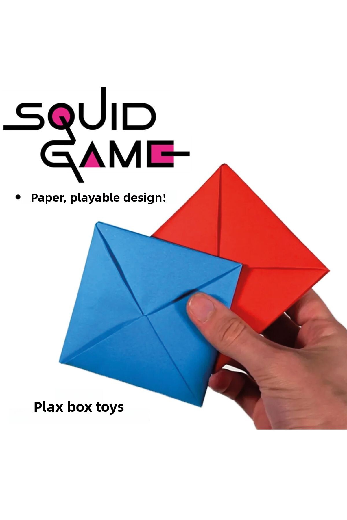 Home Squid Game Ddakji Game- Envelope Game- Red Blue Envelope Game ...