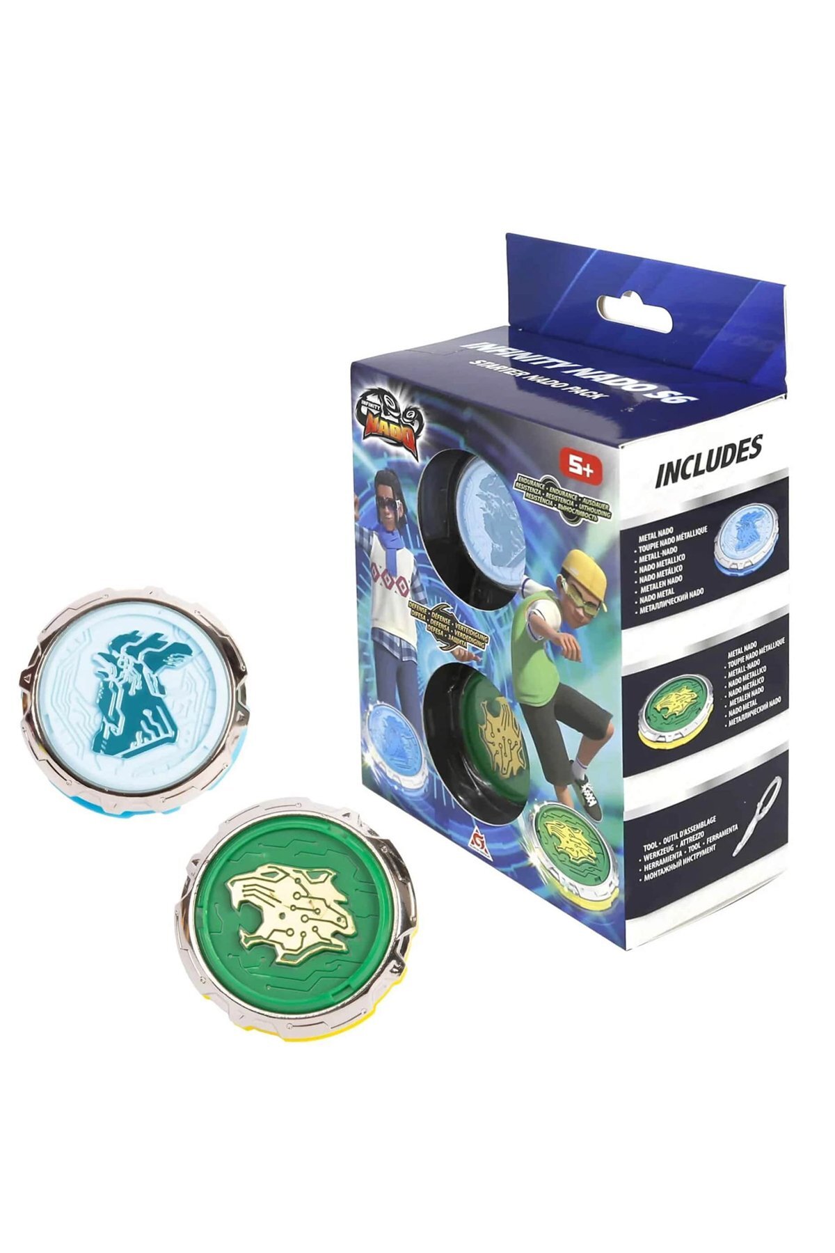 PopŞeker Infinity Nado Başlangıç Paketi Gold Warrior Phoenix ...