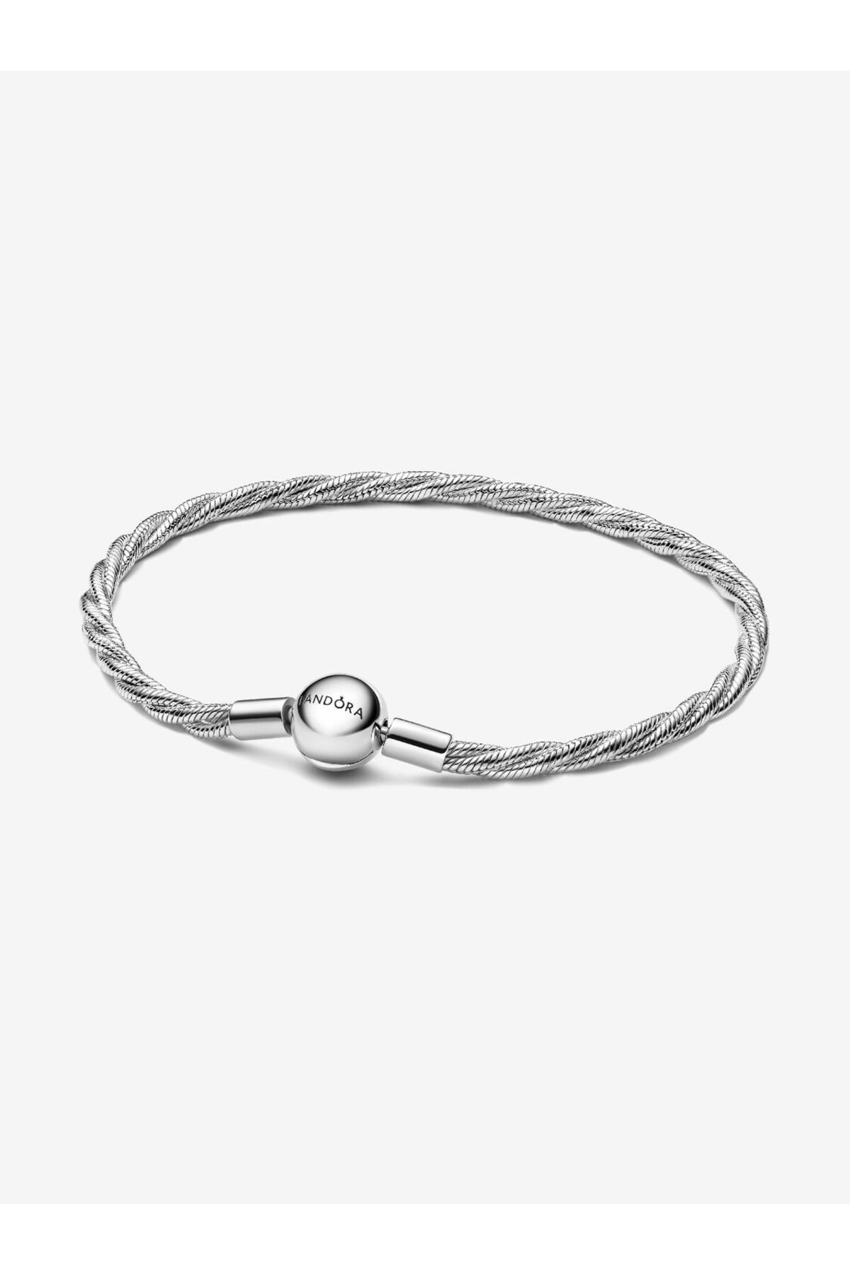 Pandora Round Clasp Twisted Snake Chain Sterling silver - Fiyatı, Yorumları