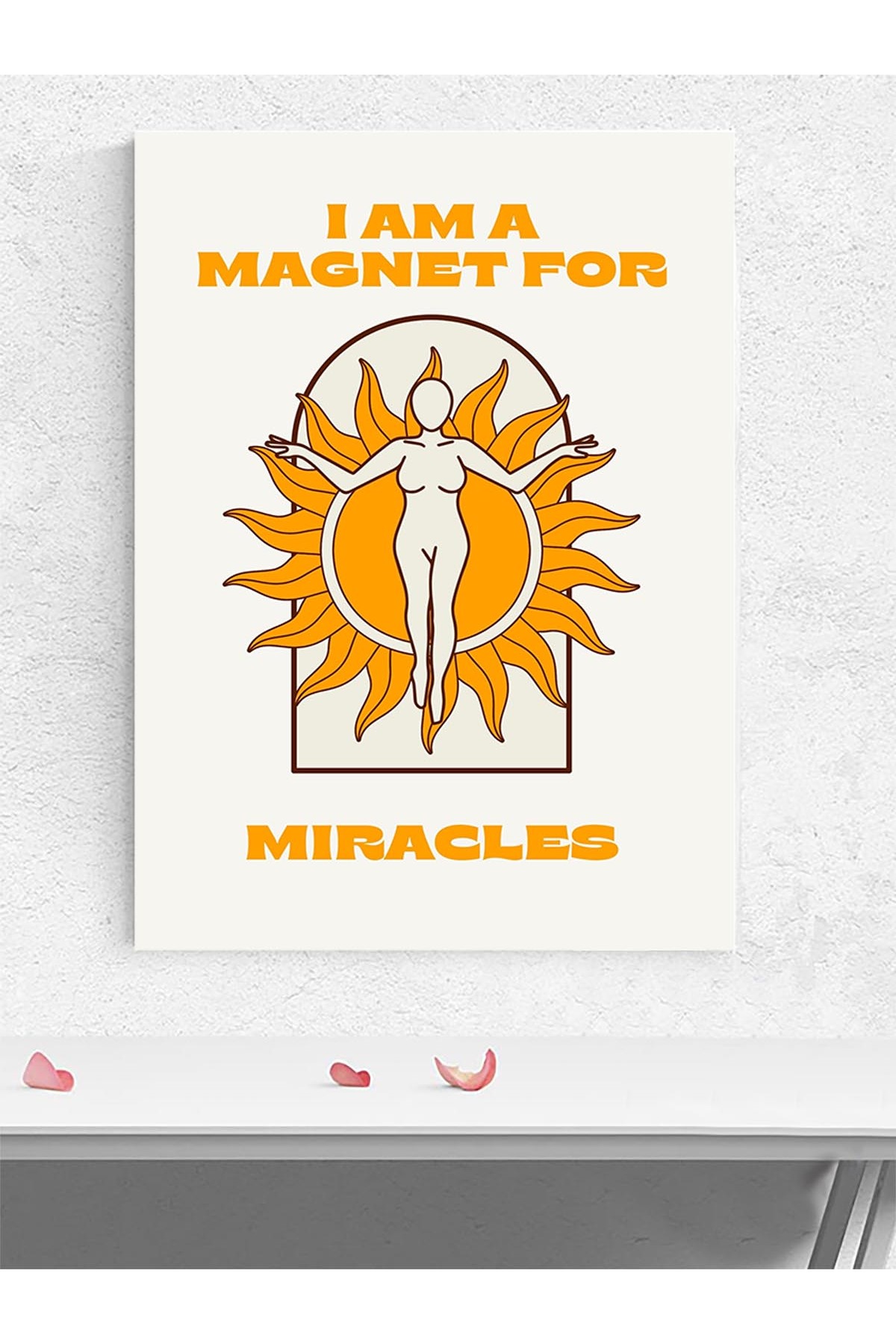 Postermanya Miracle Magnet, Mucize Mıknatıs, Manifest, Olumlama, Mantra ...