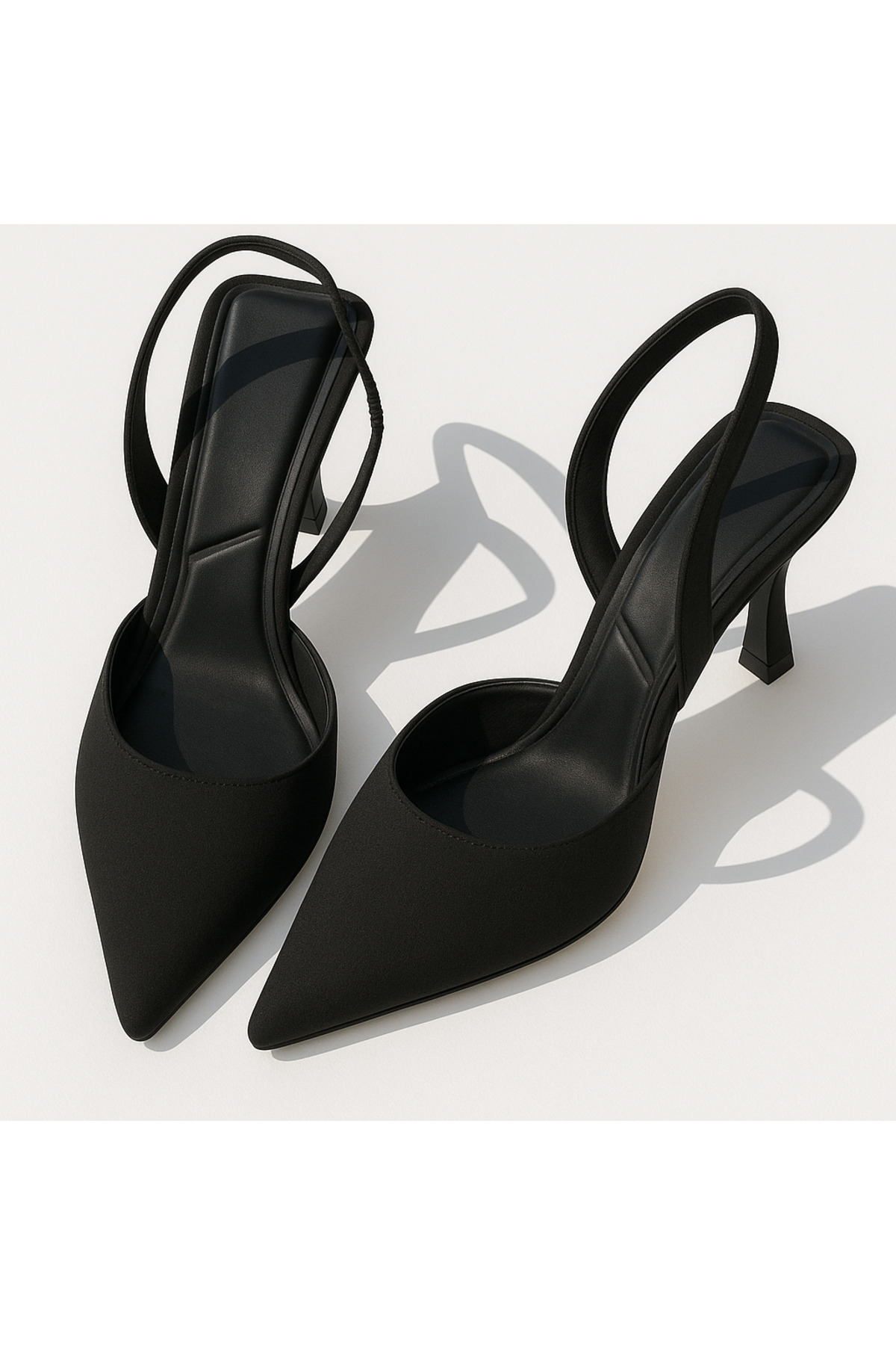 SOLEA SHOES Kadın Kumaş Detaylı Rahat Topuklu Ayakkabı - Fiyatı, Yorumları