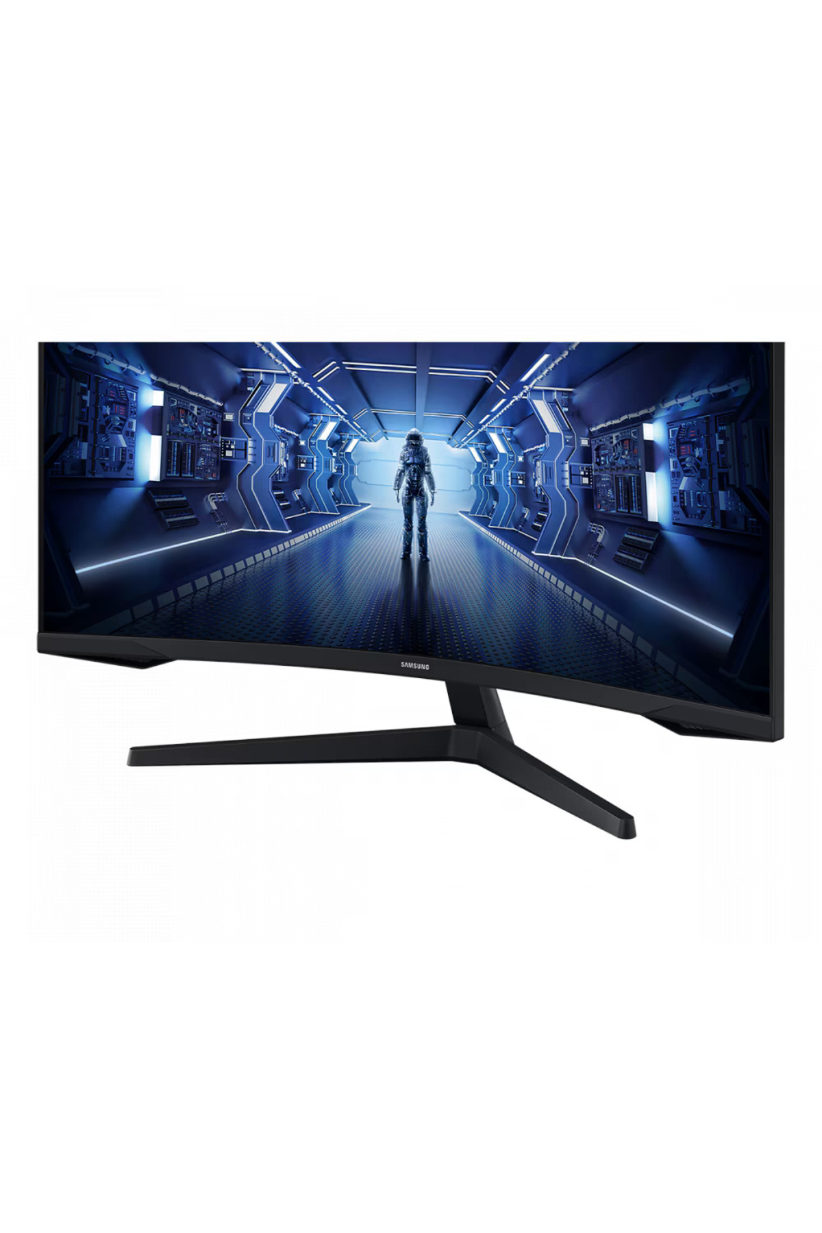 Samsung Monitor Odyssey G5 C34G55TWWP 34 inch, VA Curved UWQHD ...