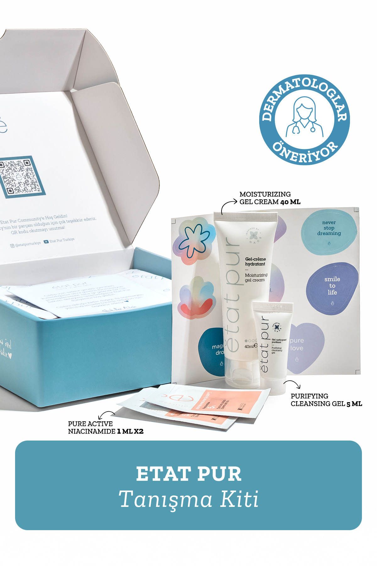 Etat Pur Tanışma Seti | Niacinamide Serum 1ml , Nemlendirici Krem 40 ml ...