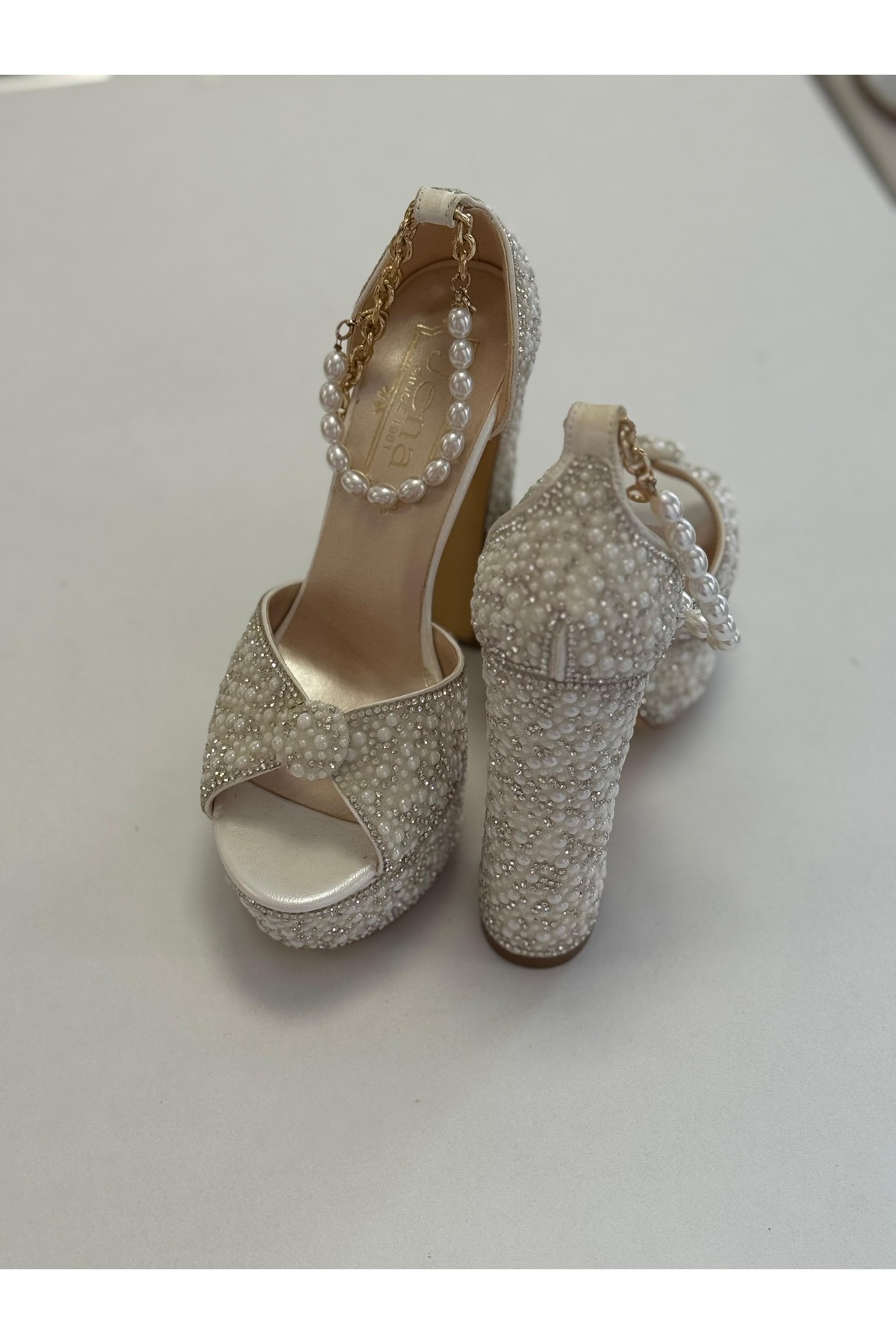 Shoes İnci taşlı gelin ayakkabısı - Fiyatı, Yorumları