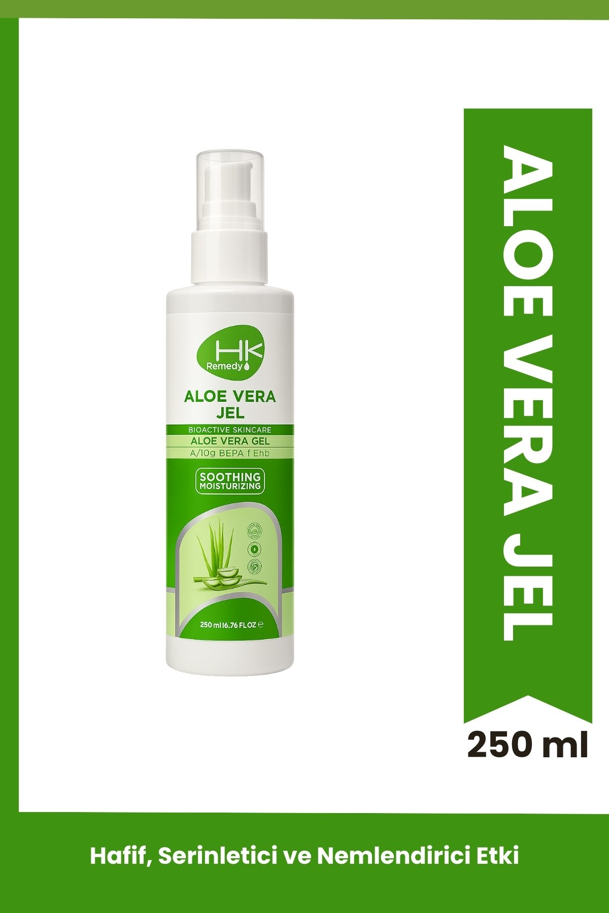 HK Remedy ALOE VERA JEL 250 ml - Fiyatı, Yorumları