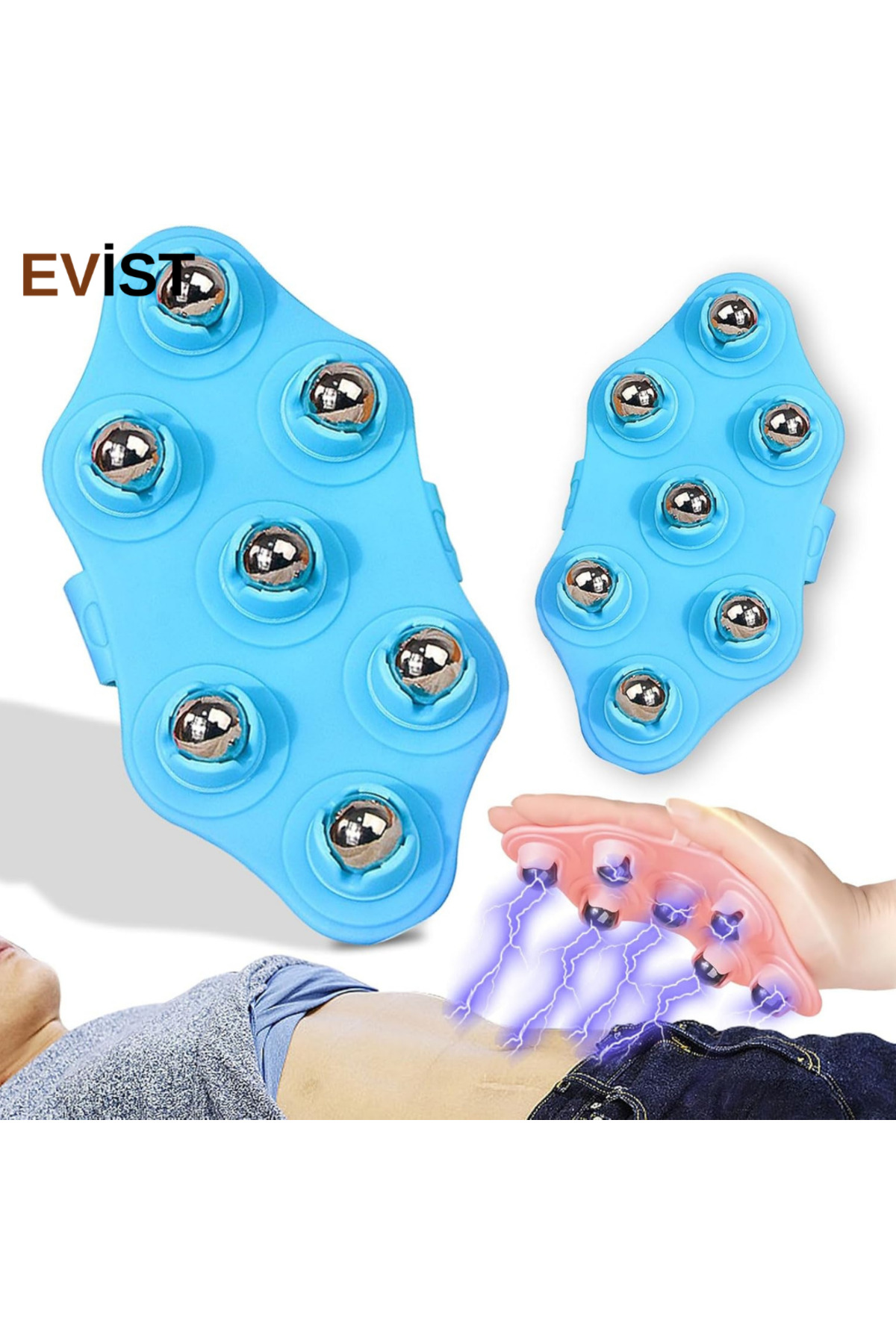 EVİST Evist-Mükemmel Kaliteli Taşınabilir Silindir Top Masajı, 7 ...