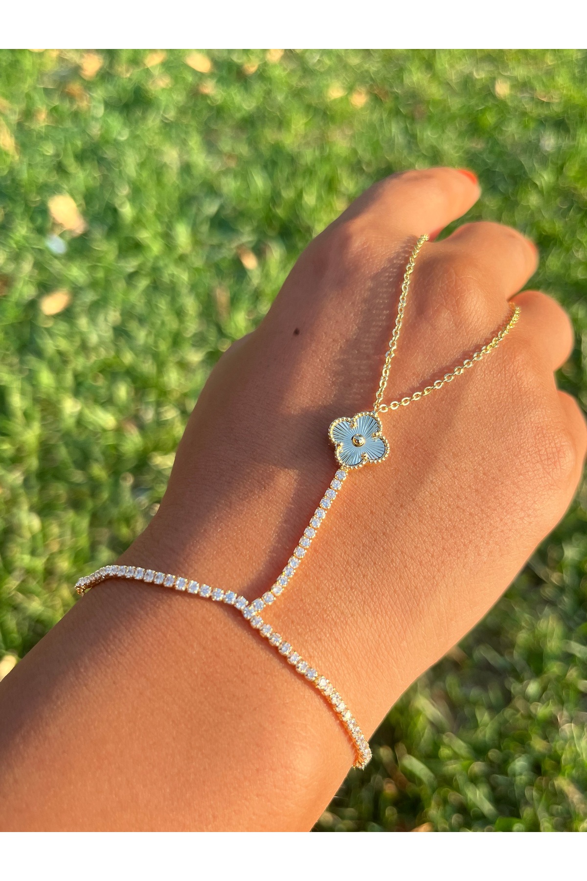 Zemora Jewelry Yonca Temalı Şahmeran Altın Kaplama Paslanmaz Çelik ...