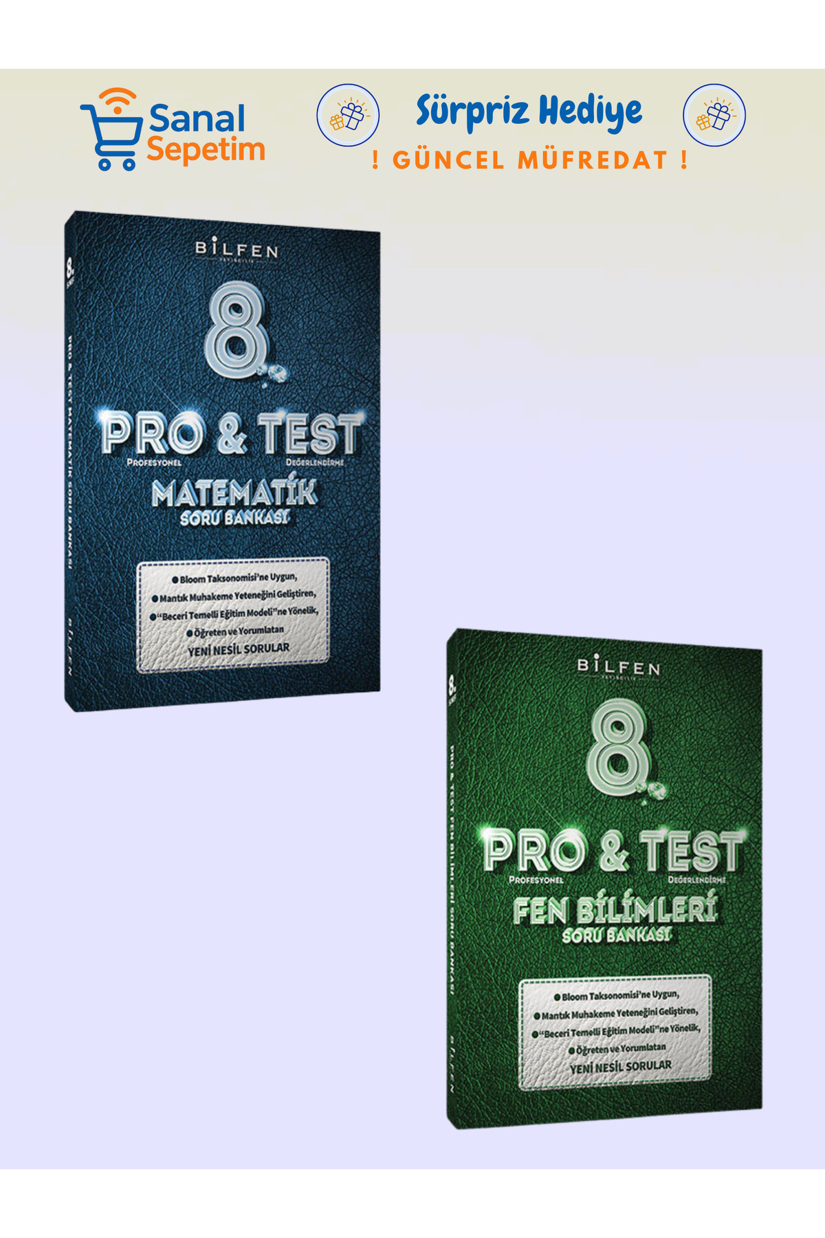 Bilfen Yayıncılık PRO&TEST 8. Sınıf Matematik - Fen Bilimleri Soru ...