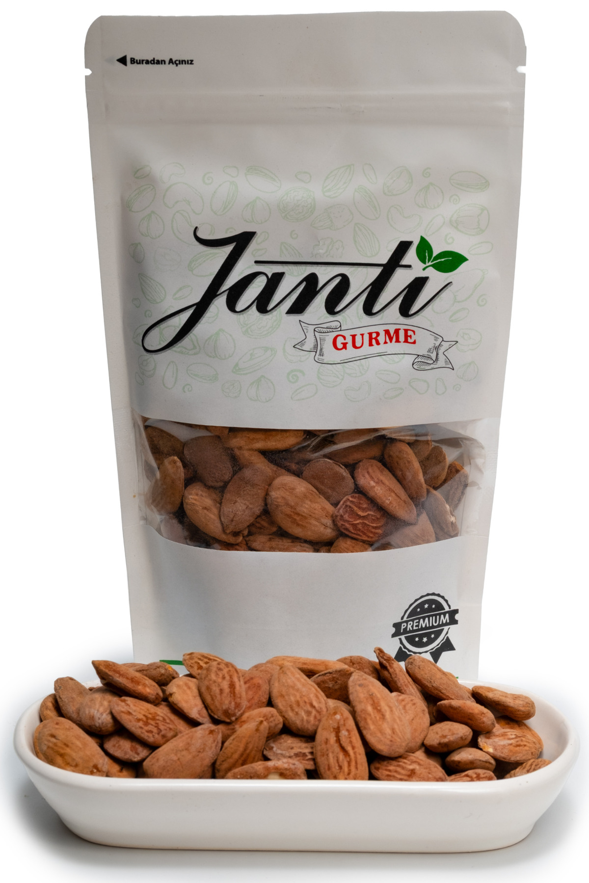 Janti Gurme Kavrulmuş Badem İçi 1 Kg Tuzlu (Yeni Mahsul) - Fiyatı ...