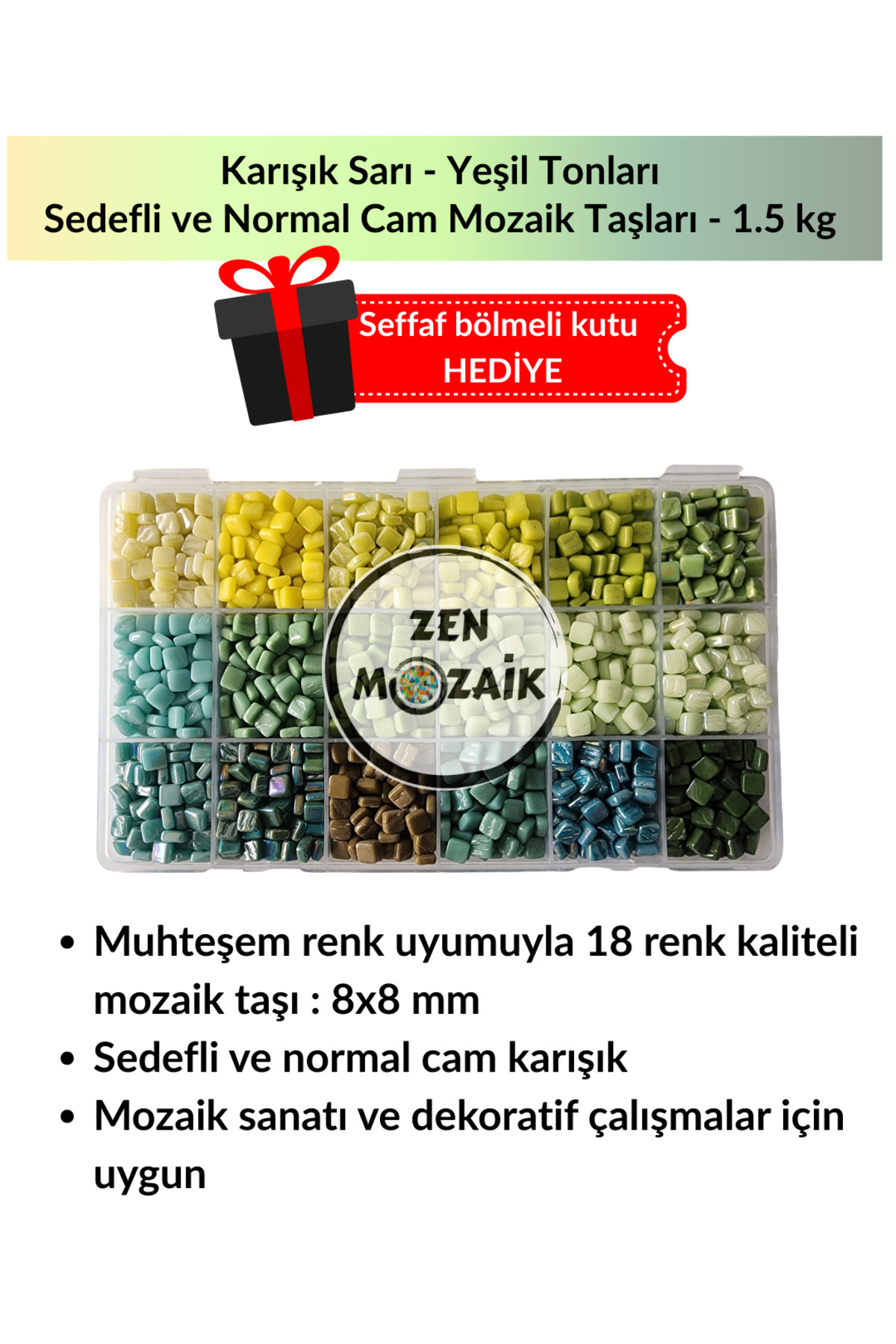 Zen Mozaik Sanatsal Mozaik Çalışmalarınız için Muhteşem Renk Uyumuna ...