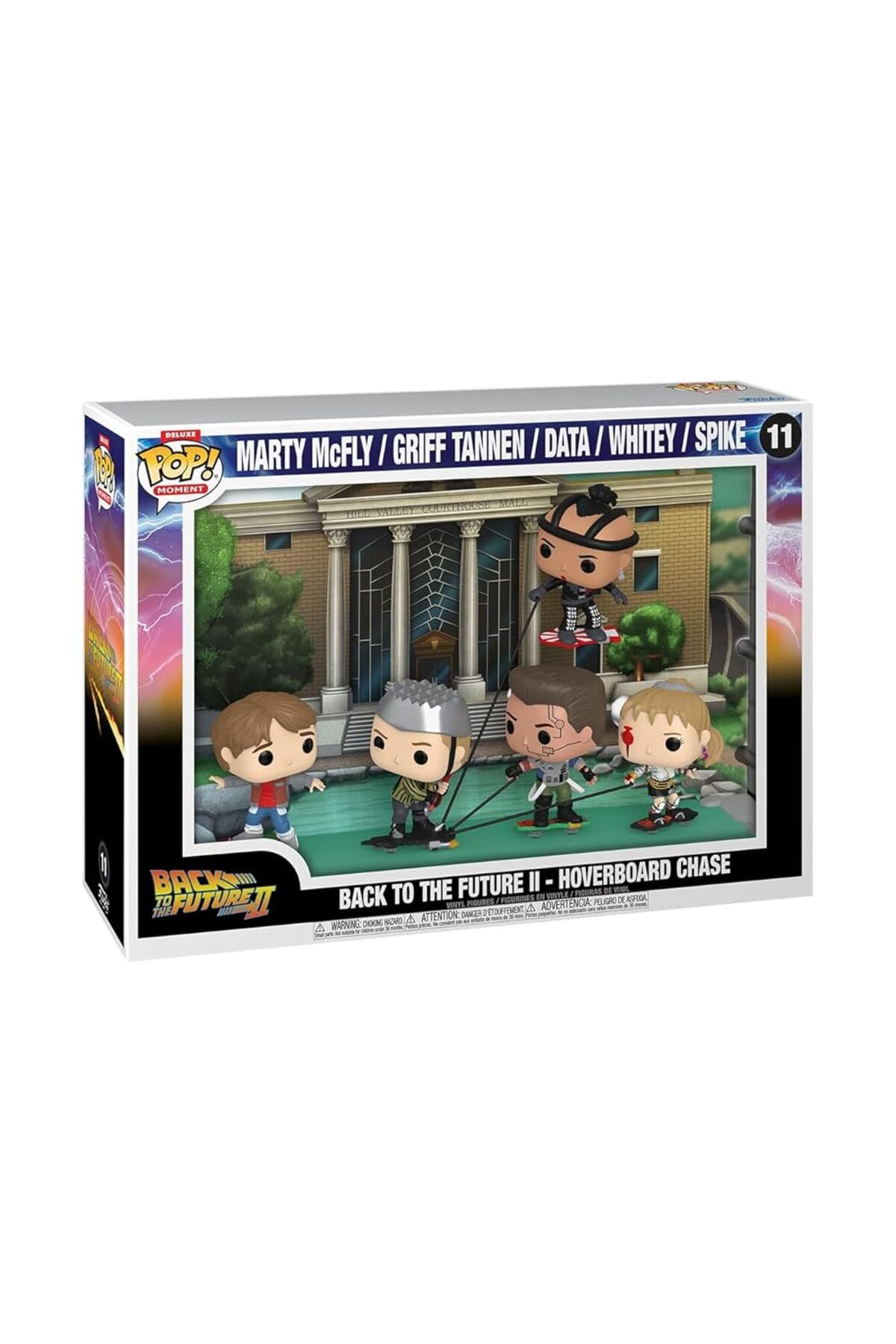 Funko POP Moments Deluxe: Back to the Future II - Hoverboard Chase ...