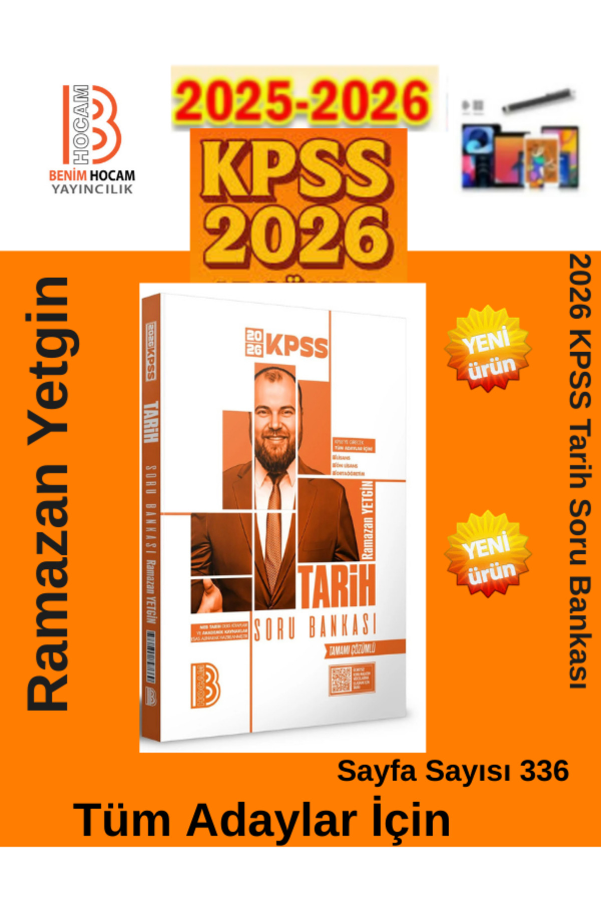 Karma Kitaplar Benim Hocam Yayınları 2026 KPSS Tarih Ders Notları ve ...