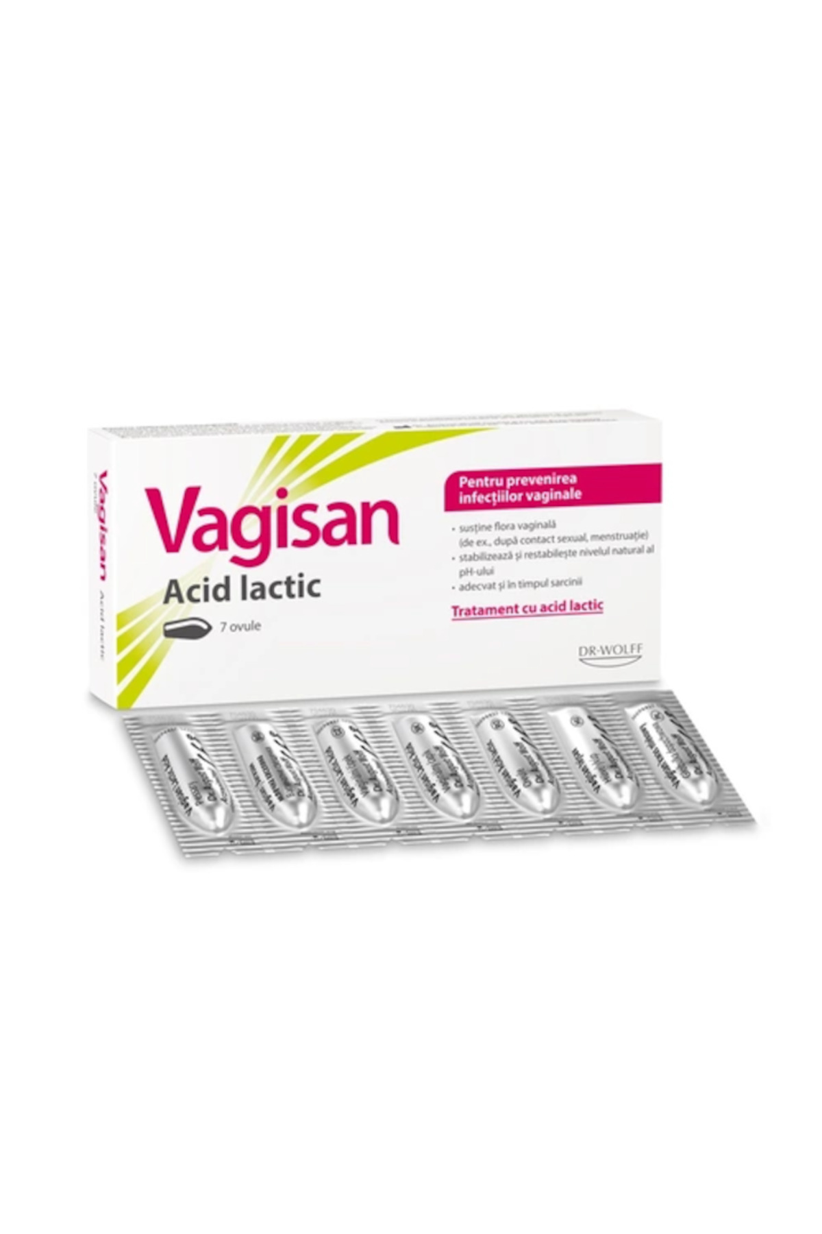 VagisanCare Vagisan Acid Lactic x 7 ovule vaginale- Trendyol
