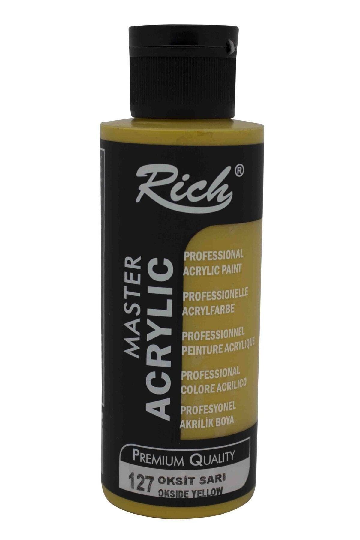 Rich Master Acrylic Akrilik Boya 127 Oksit Sarı 120 CcFiyatı, Yorumları ...