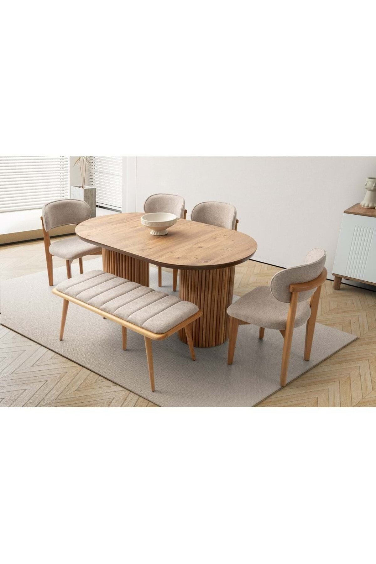 Yuvaset Home Ahşap ( Sadece Masa) Mobilgen Orkide Masa - Fiyatı, Yorumları