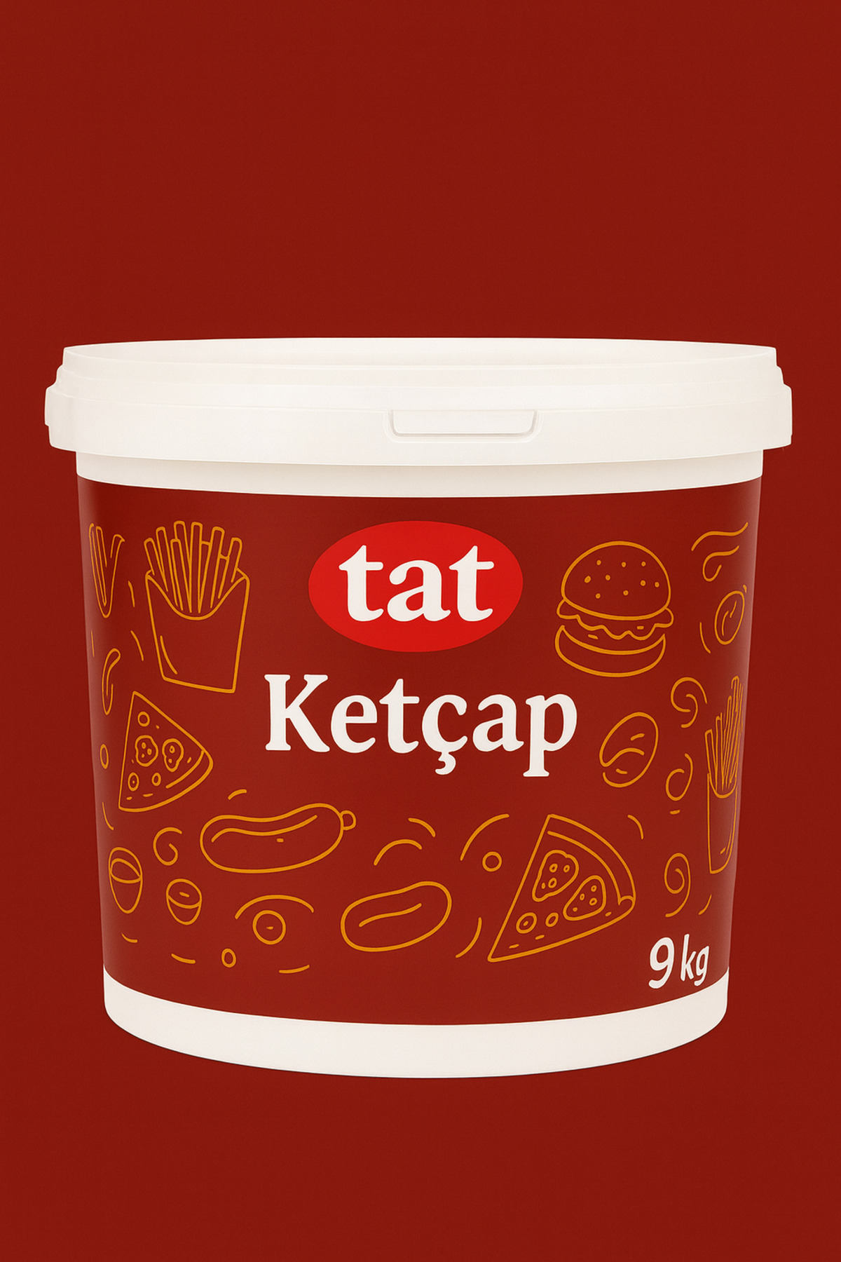 Tat Ketçap Kova 9000 gram, Büyük Boy - Fiyatı, Yorumları