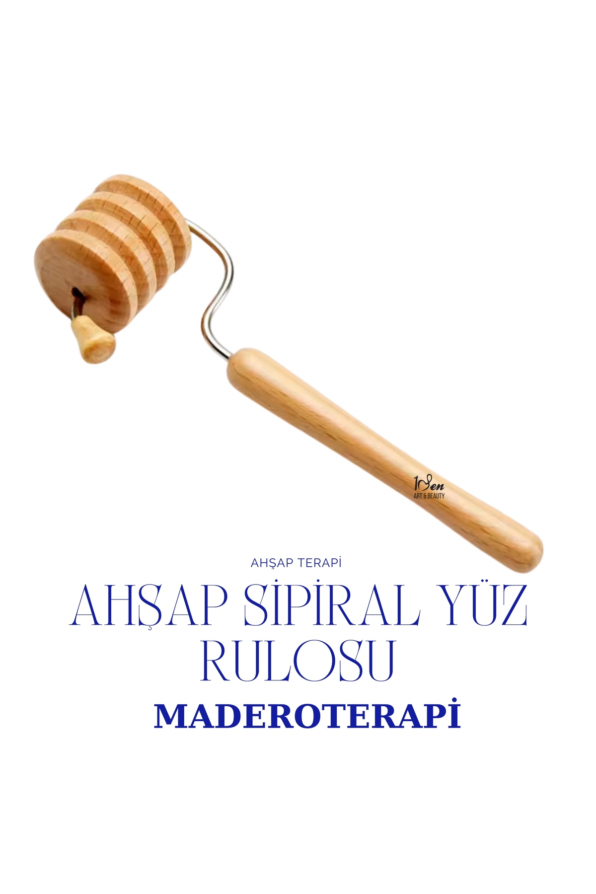 1senartbeauty Maderoterapi Spiral Rulo Ahşap Masaj Aleti- Yüz masaj ...