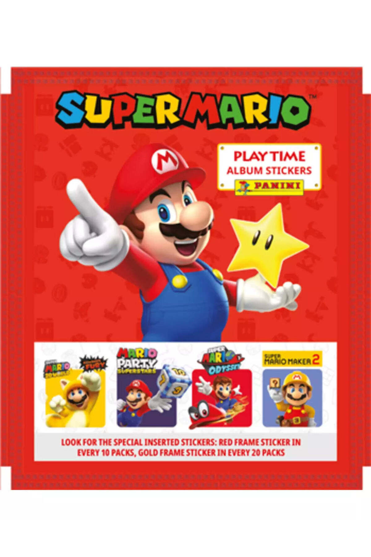 Panini Super Mario Sticker - Tam Kutu (50 Paket Sticker) - Fiyatı ...