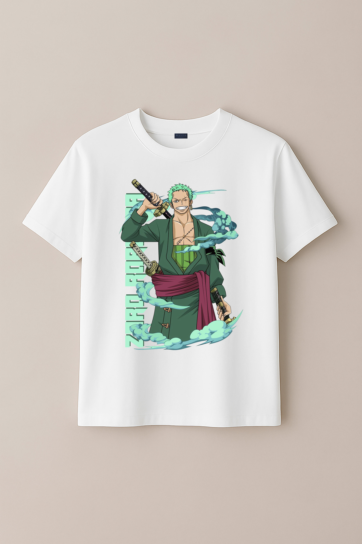 BLITZ ISTANBUL One Piece Roronoa Zoro Anime Manga Unisex Baskılı Tişört ...