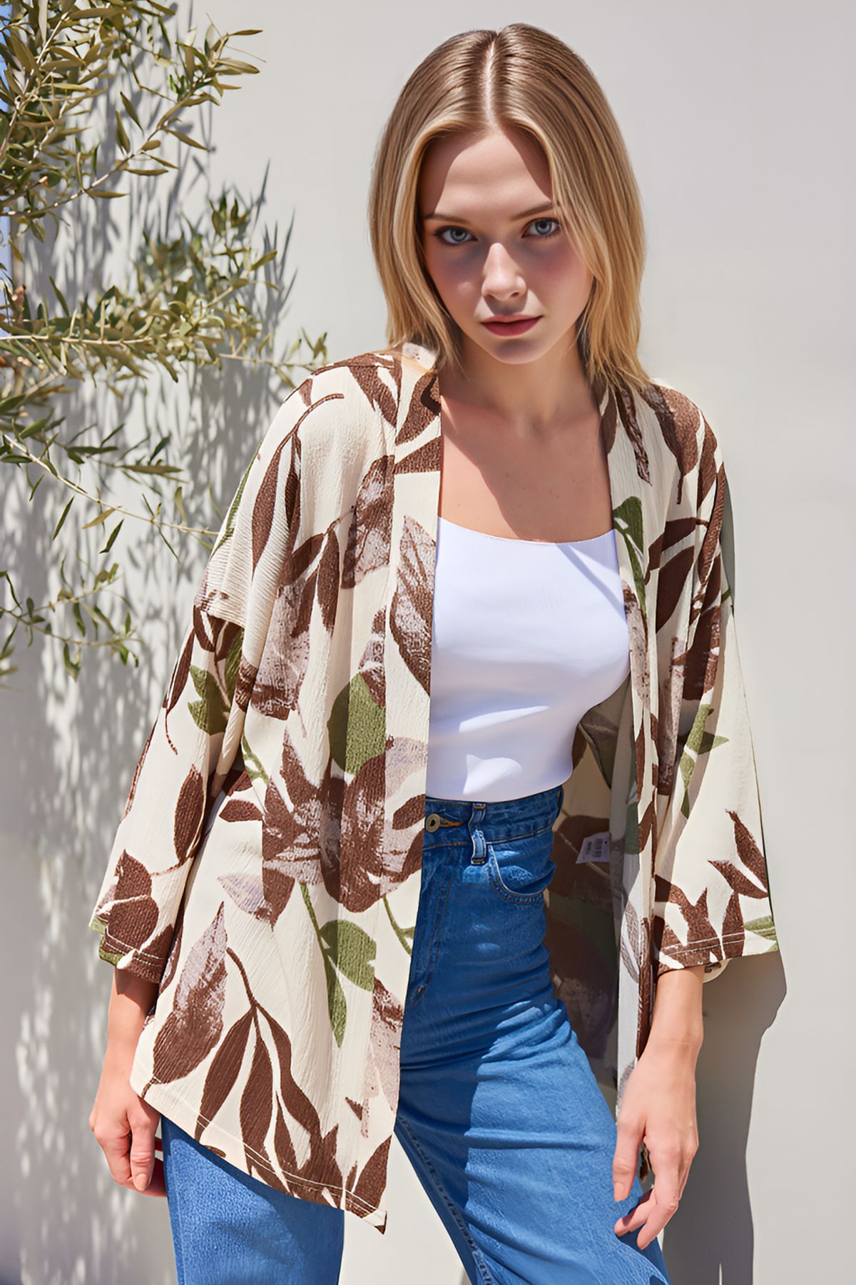 Hiccup BDART Dokulu Rahat Fit Şal Yaka Kimono - Fiyatı, Yorumları