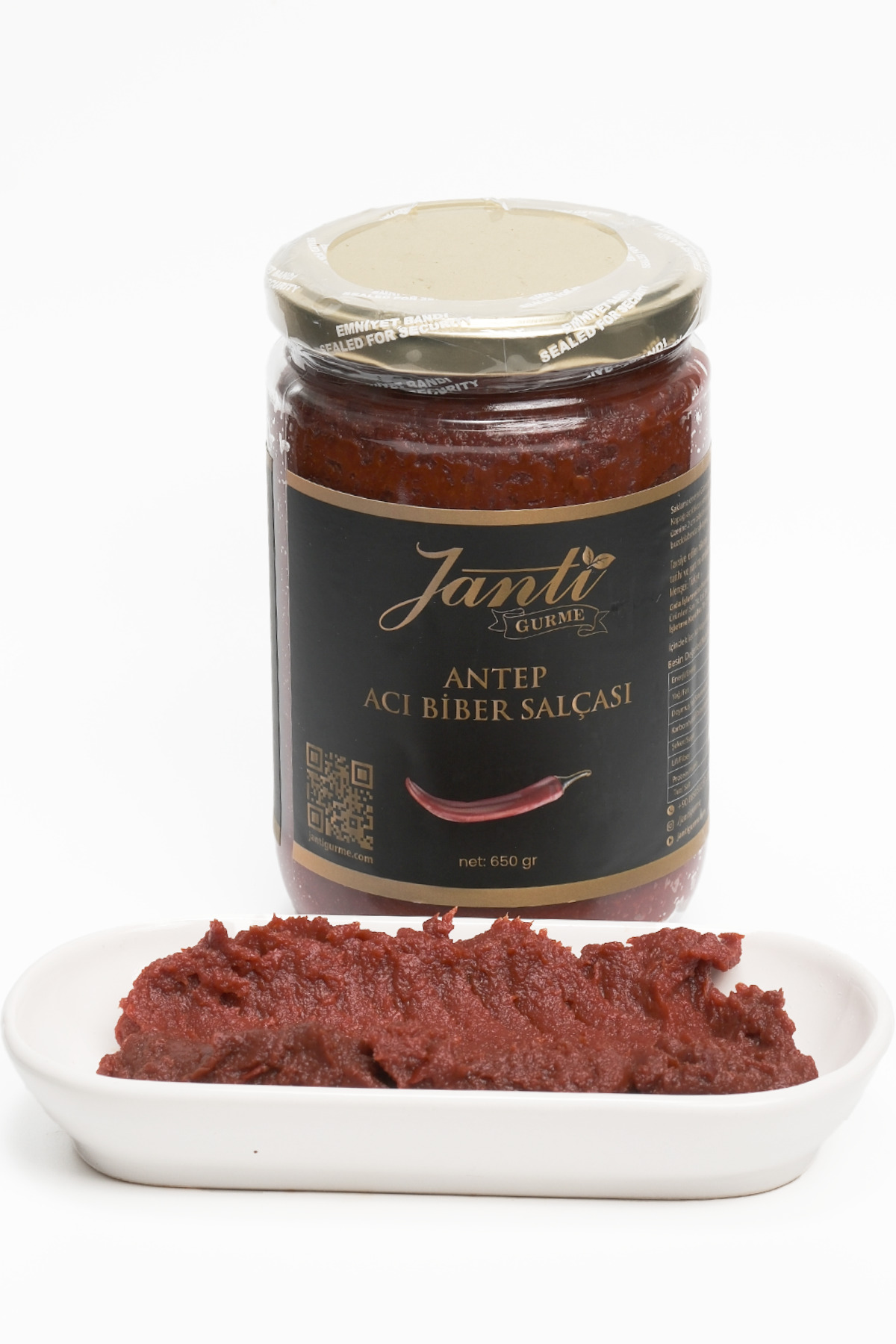 Janti Gurme Acı Biber Salçası 650 gr Gaziantep - Fiyatı, Yorumları