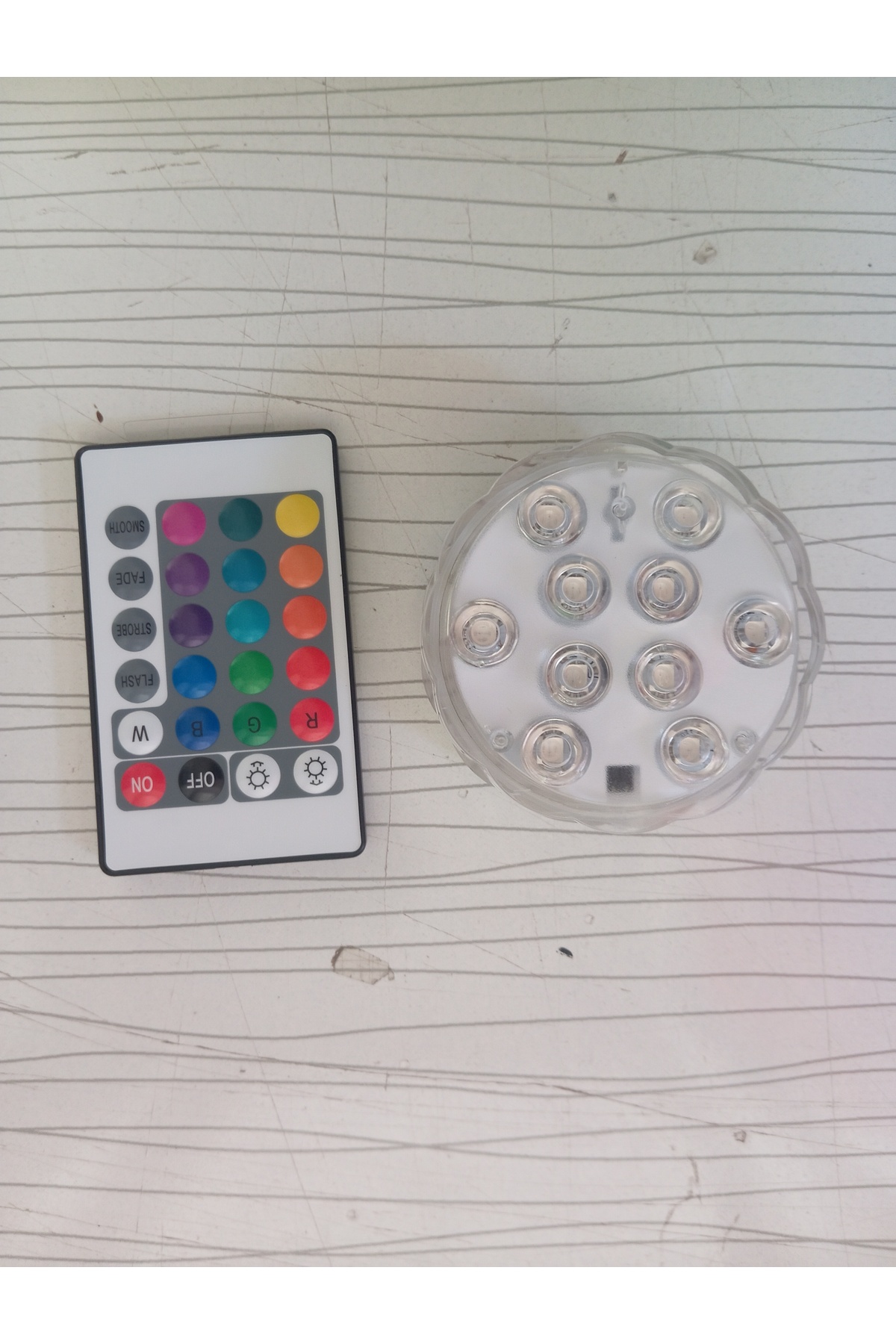 MTA HİGH-TECH Şu Altı Kumandalı Pilli RGB Led Işığı - Fiyatı, Yorumları