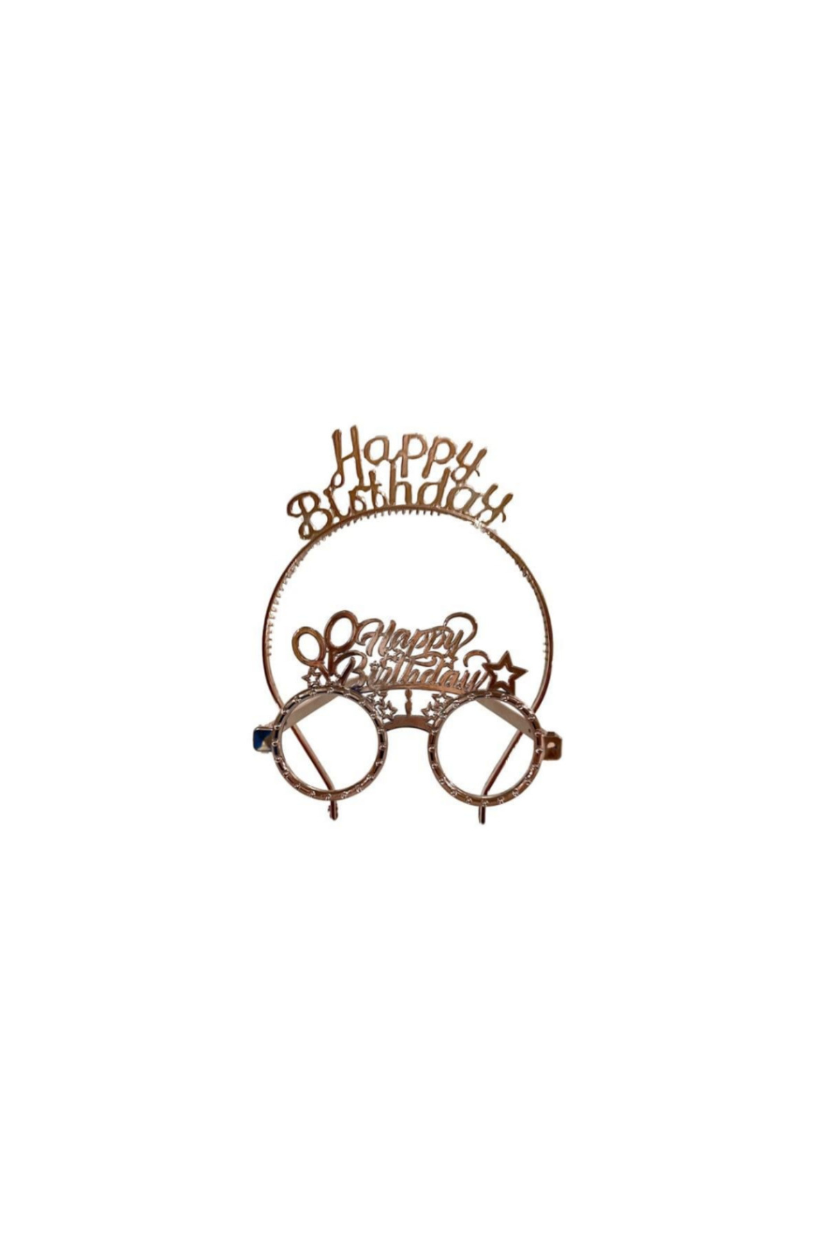 aynaz süs MİKA TAÇ GÖZLÜK HAPPY BİRTHDAY ROSEGOLD - Fiyatı, Yorumları