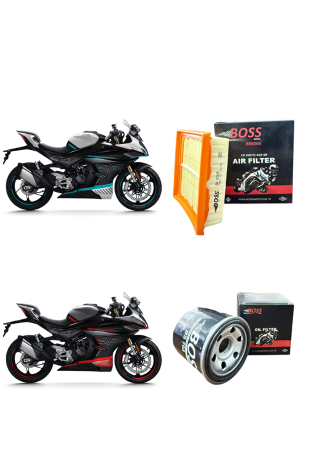 BOSS Cf Moto 450SR Yağ ve Hava Filtresi Bakım Seti - Fiyatı, Yorumları
