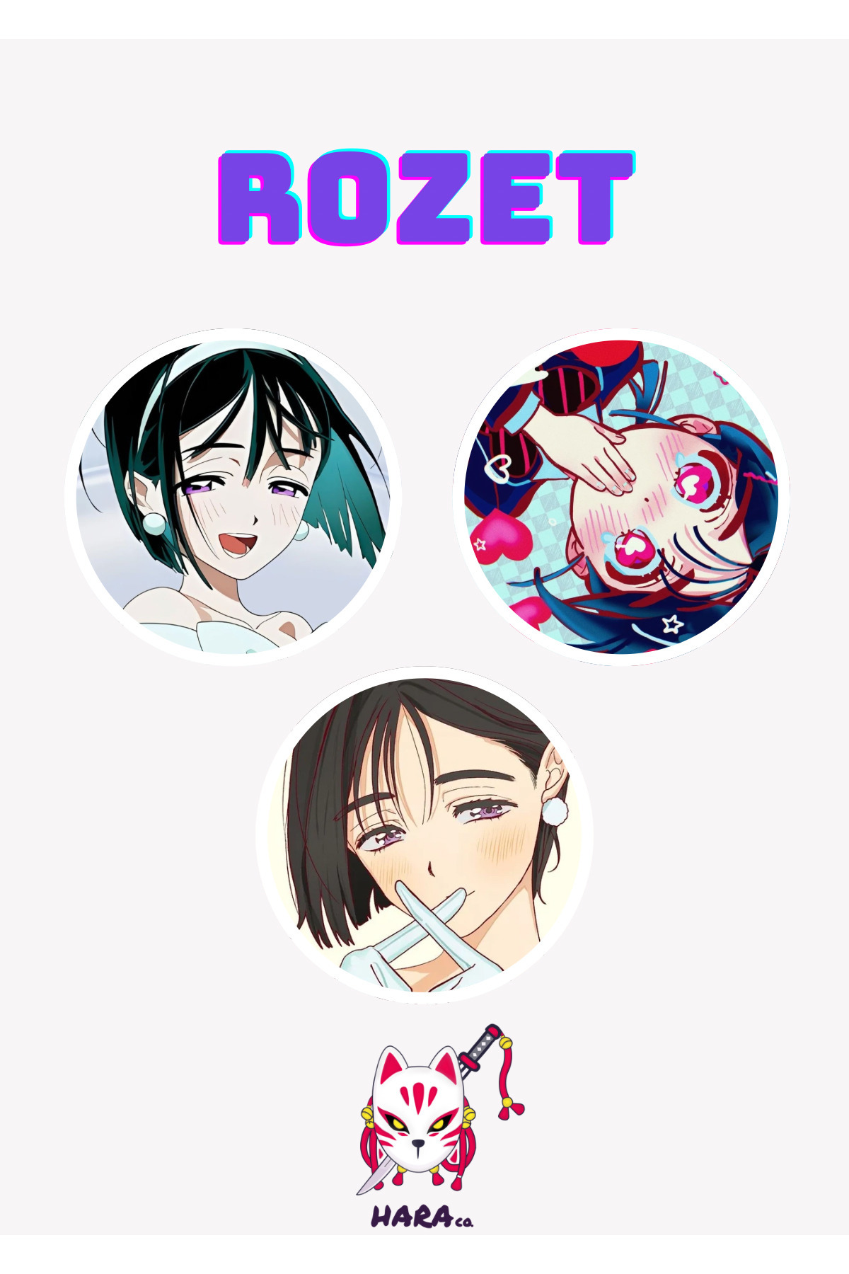 Hara Company Alien Stage Animesi Sua Anime Rozet Seti (3’LÜ) - Fiyatı ...