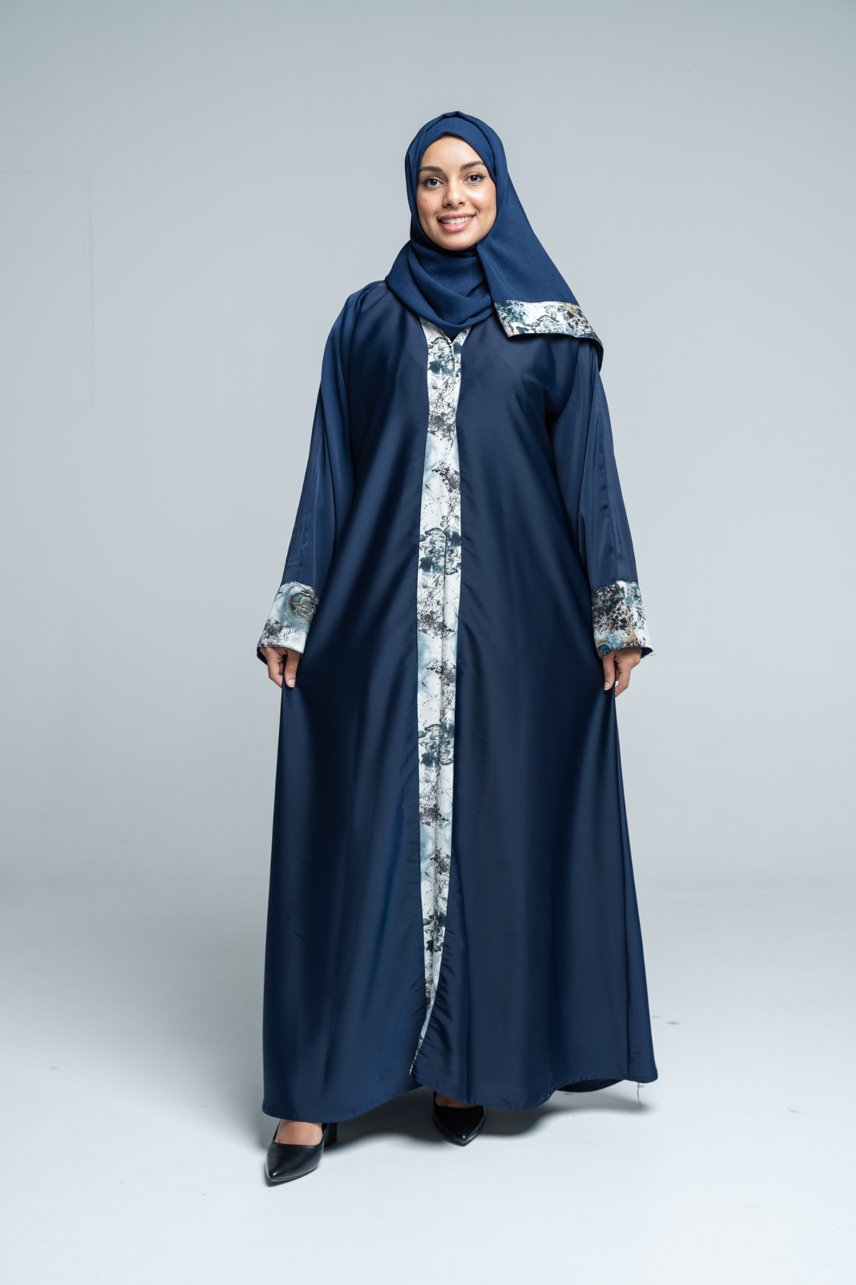 LAVİNİA Lavinia women's abaya, Tik Tok fabric, quarter-cloche- Trendyol