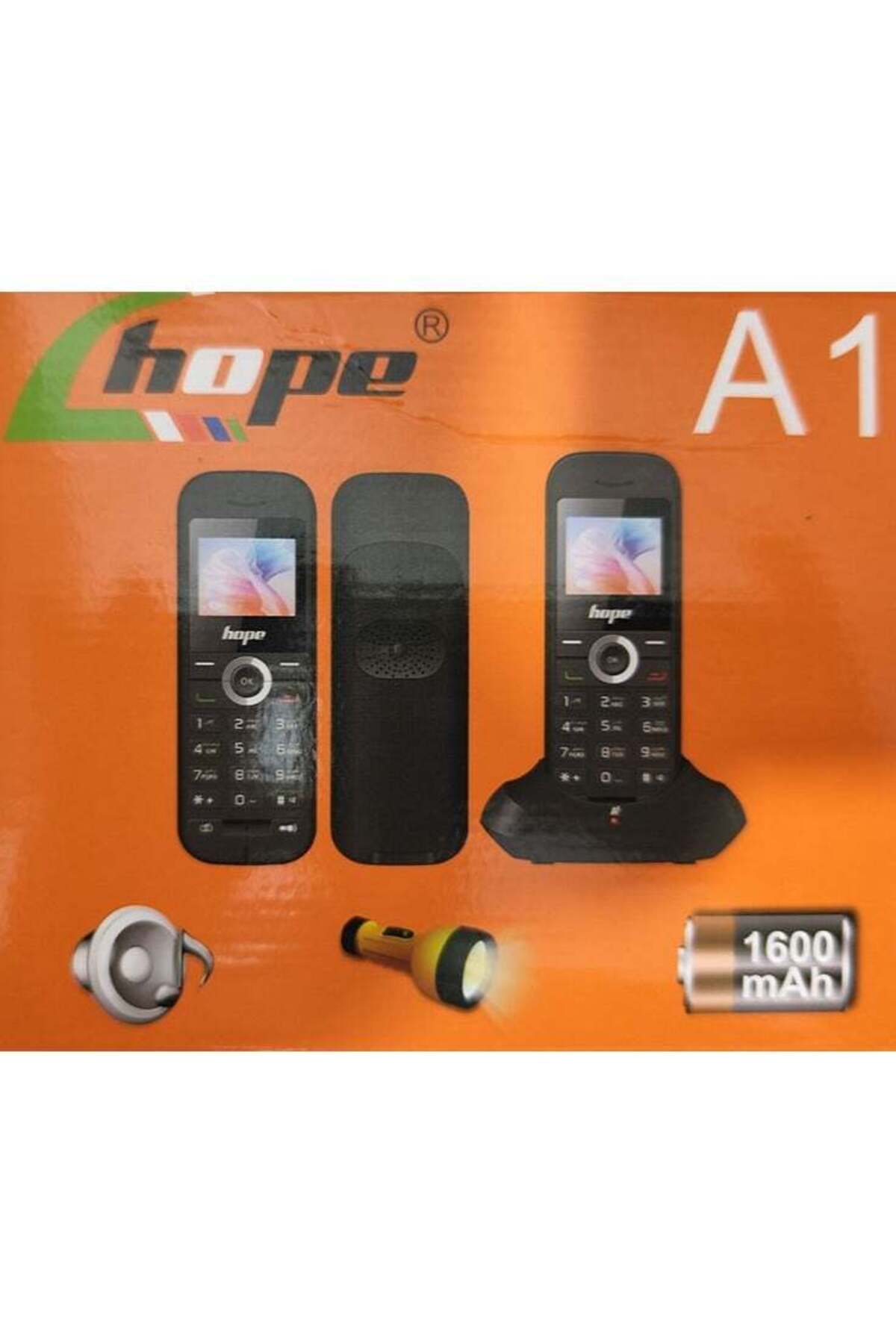 Hope A1 Button Phone with Fabric Charging Stand, No Camera | Dual SIM ...